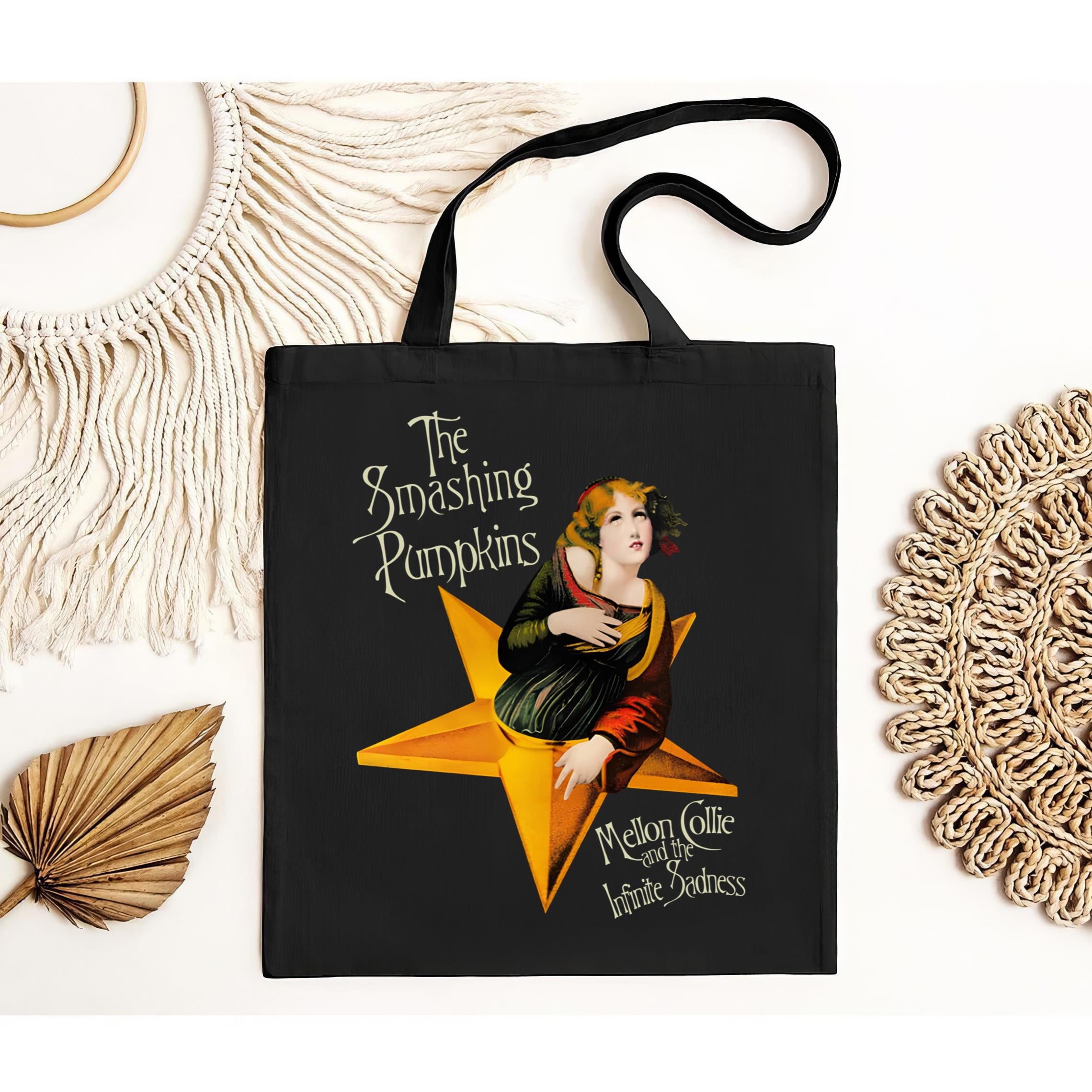 Dreamscape Moon and Stars Inspired Bag, 90s Rock Album Vibes Graphic ...