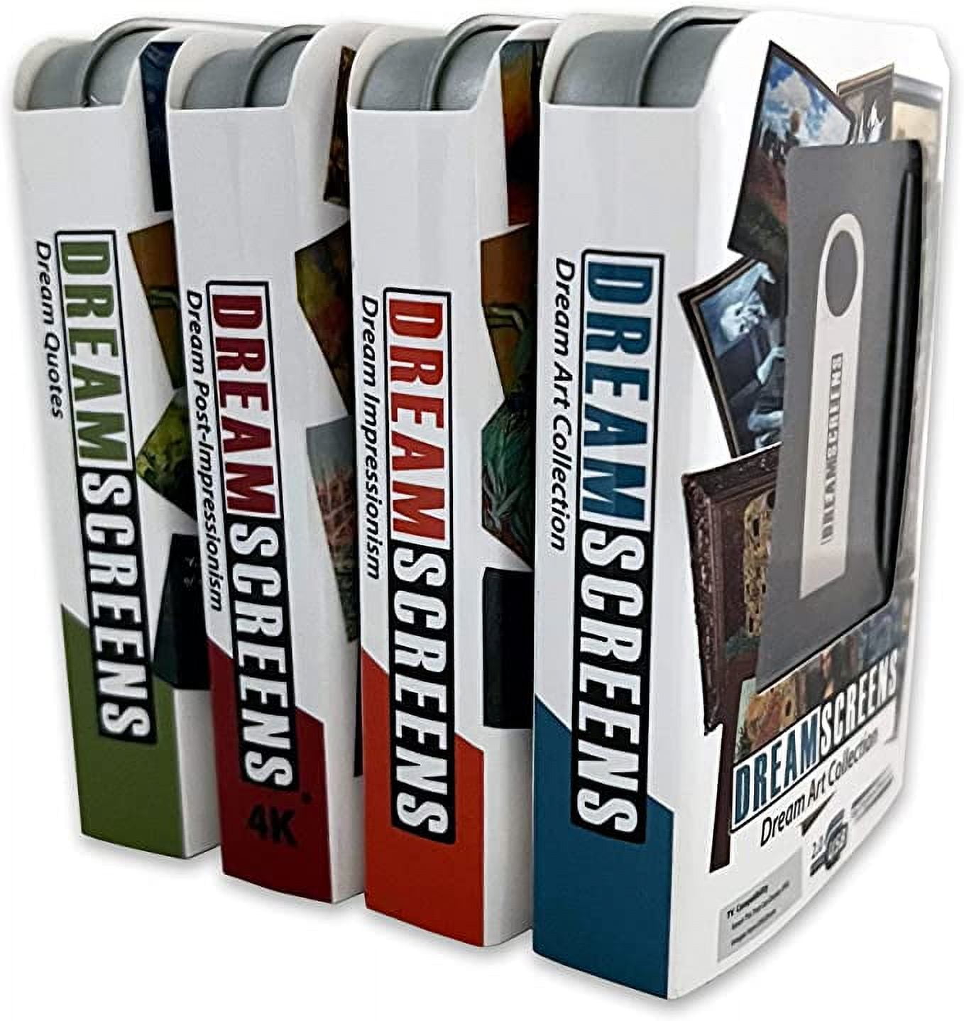 Dreamscreens Turns Your TV into an Art Gallery (Ultimate Art Collection 4 Pack) - Walmart.com