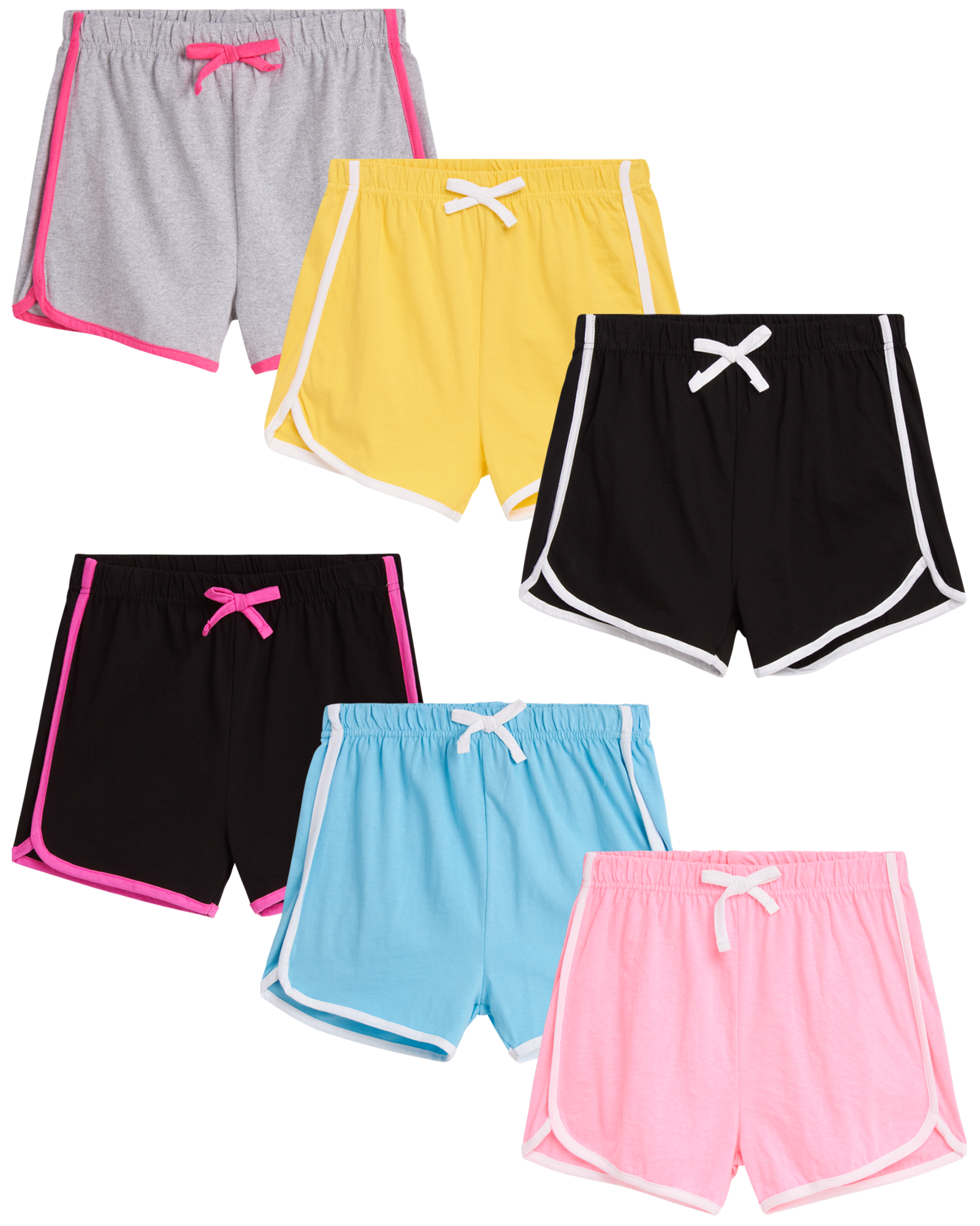 gdxvjhbj Girls Athletic Shorts Girls Active Shorts Athletic Running ...