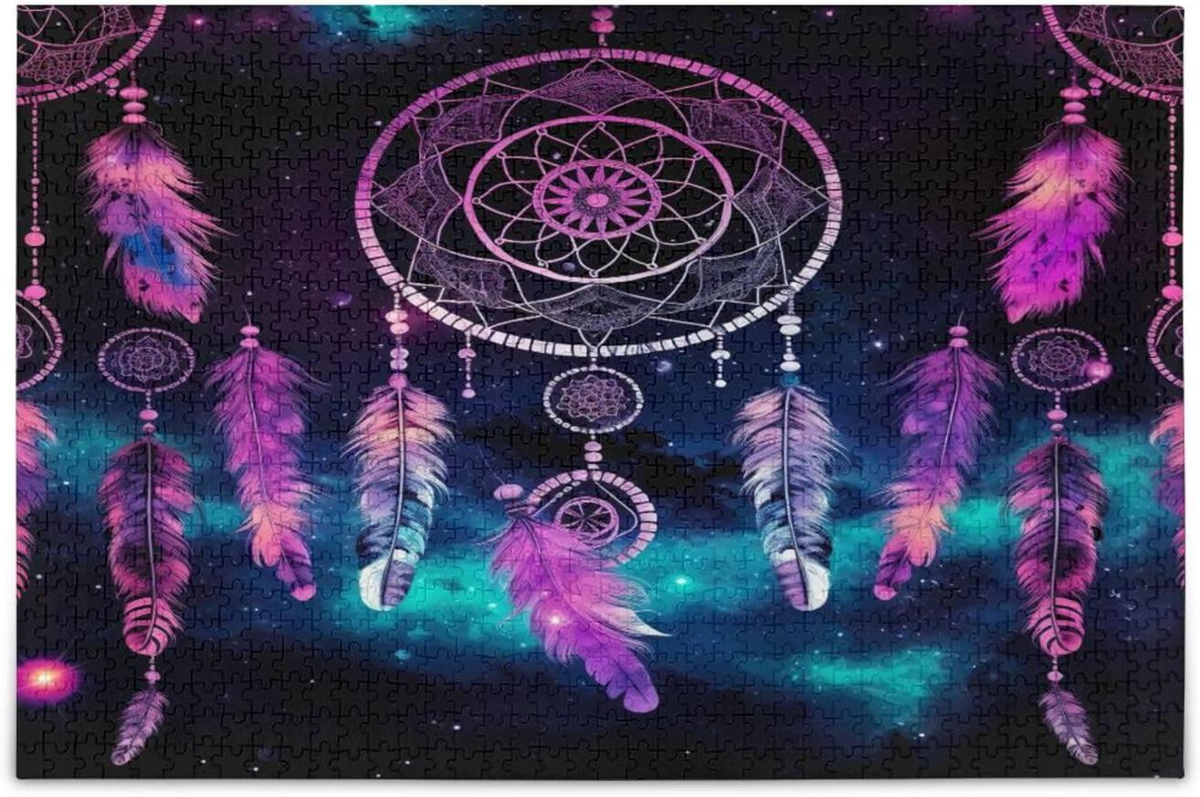 Dreamtimes 1000 PCS Dream Catcher Wooden Jigsaw Puzzles Intellectual ...