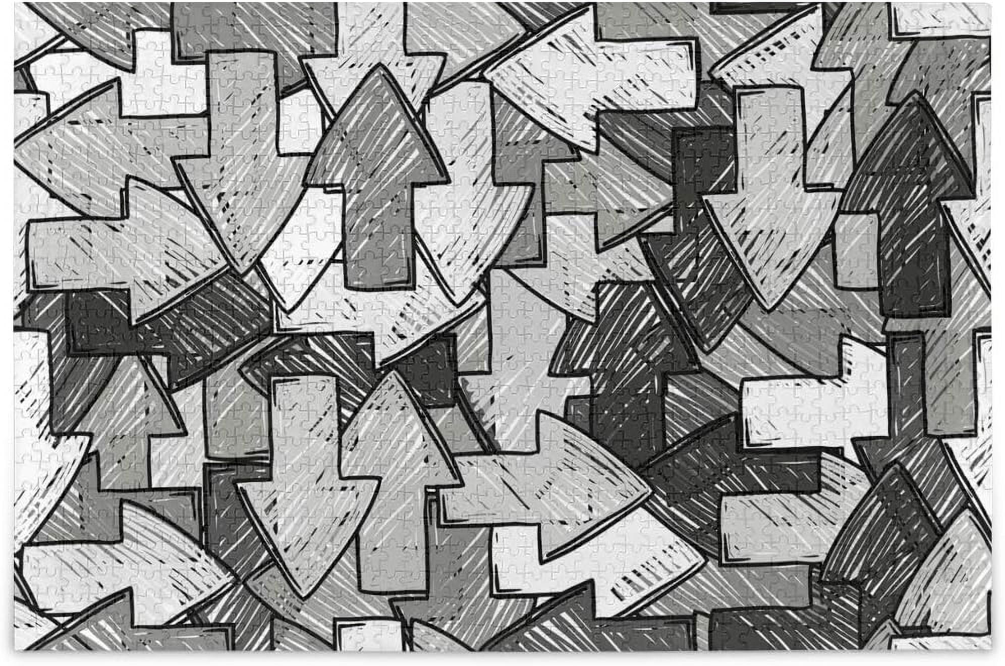 Dreamtimes 1000 Piece Jigsaw Puzzle for Adults Kids, Arrow Puzzle ...