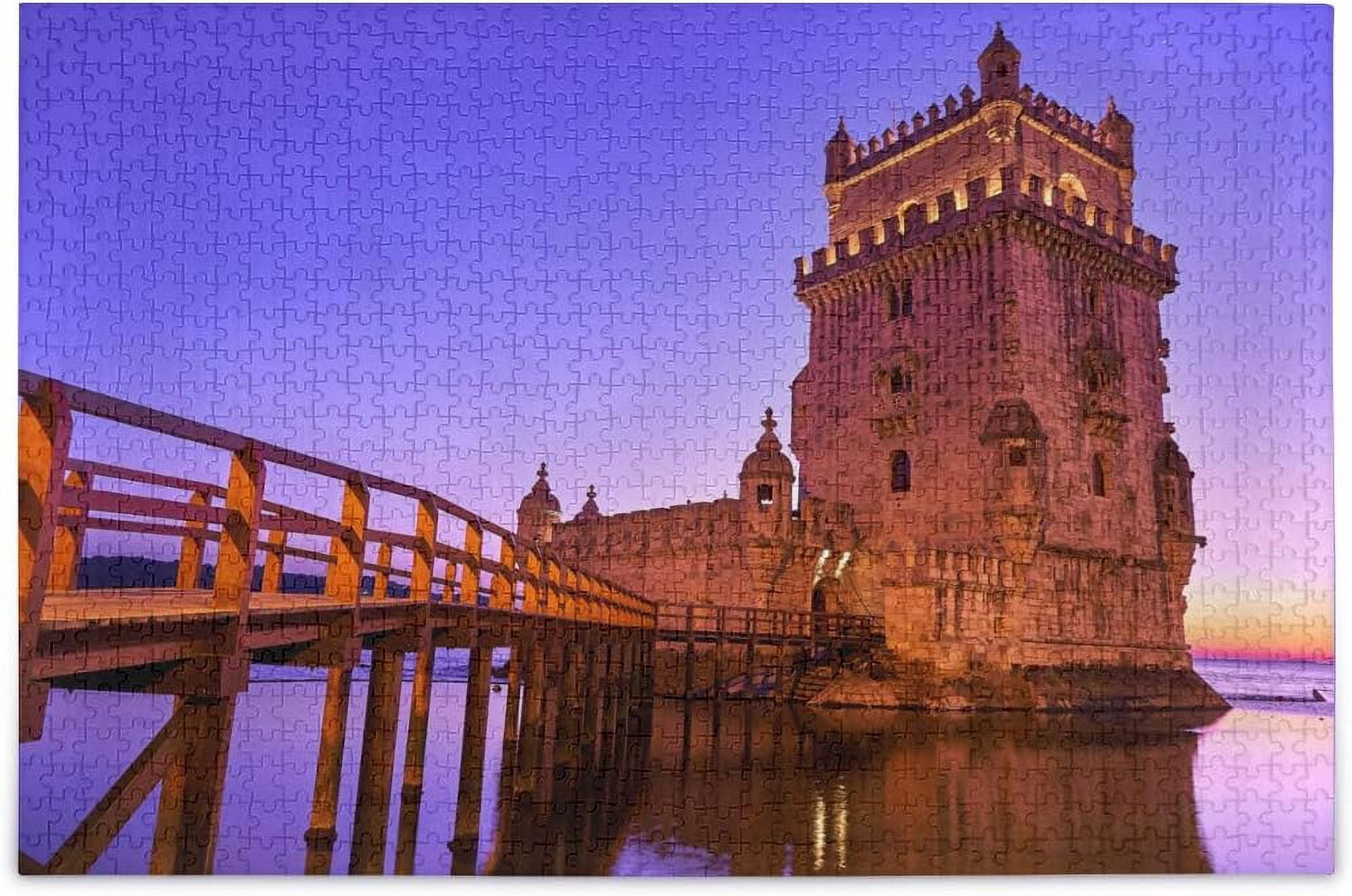 Dreamtimes 1000 Piece Jigsaw Puzzle for Adults Kids, Belém Tower Puzzle ...