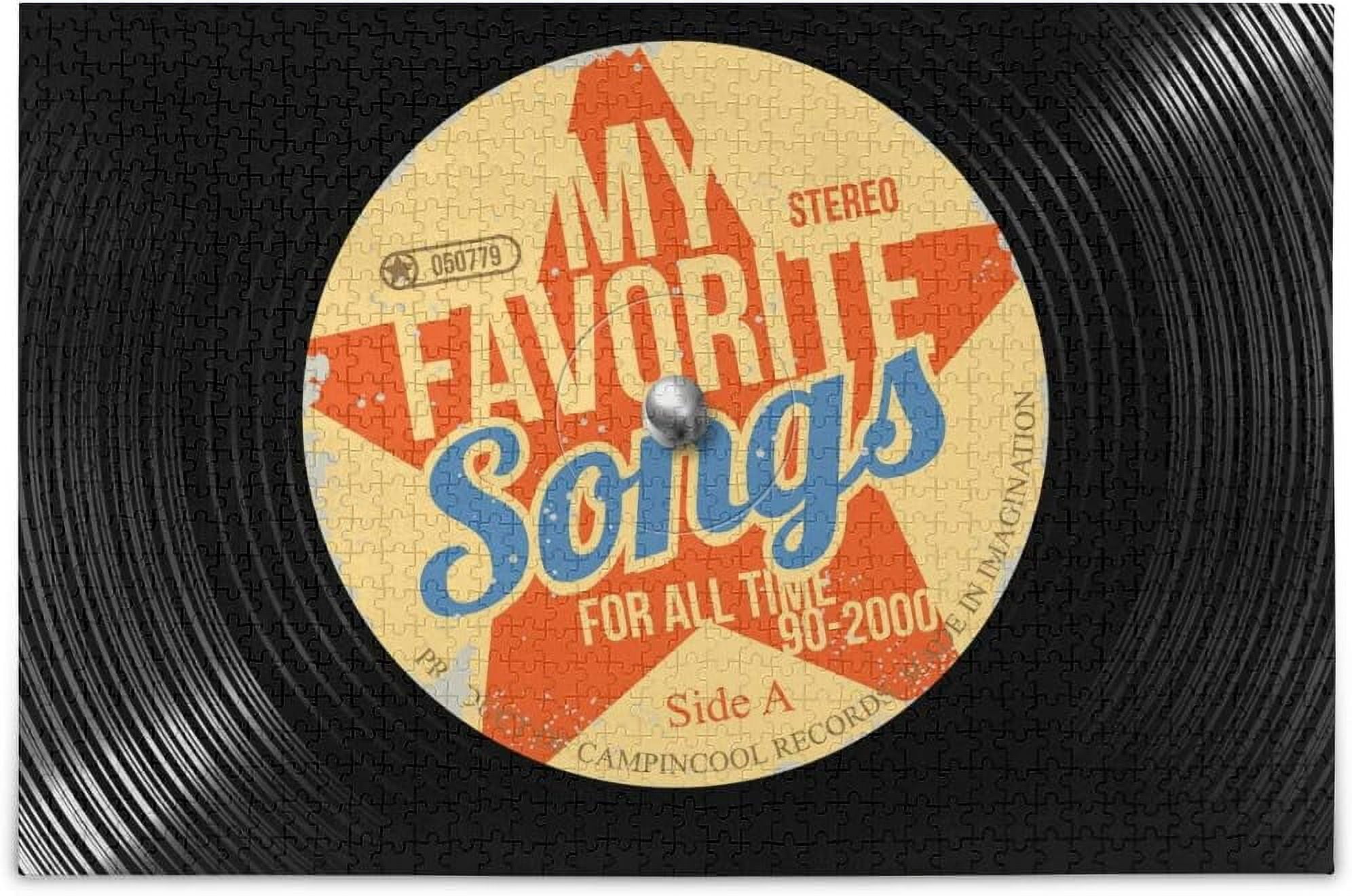 Dreamtimes 1000 Piece Jigsaw Puzzle for Adults Kids, Favorite Songs ...