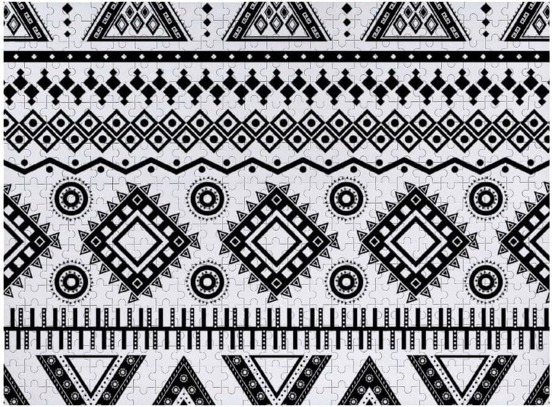 Dreamtimes 1000 Piece Jigsaw Puzzle for Kids Adults - Aztec Tribal ...