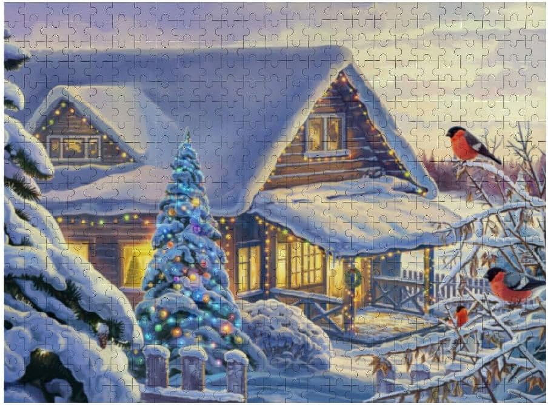 Dreamtimes 1000 Piece Jigsaw Puzzle for Kids Adults - Christmas Fir ...