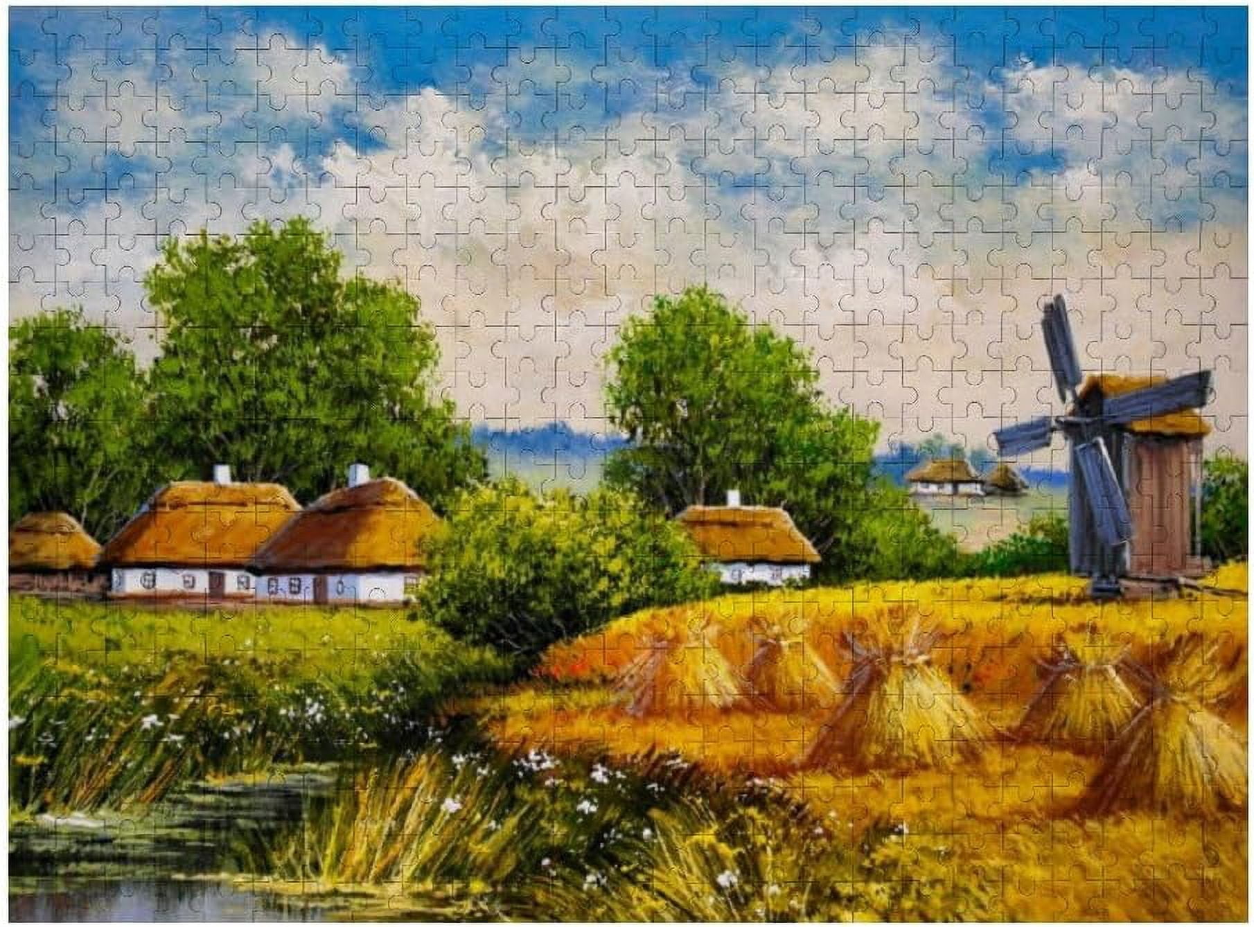 Dreamtimes 1000 Piece Jigsaw Puzzle for Kids Adults - Old Village ...
