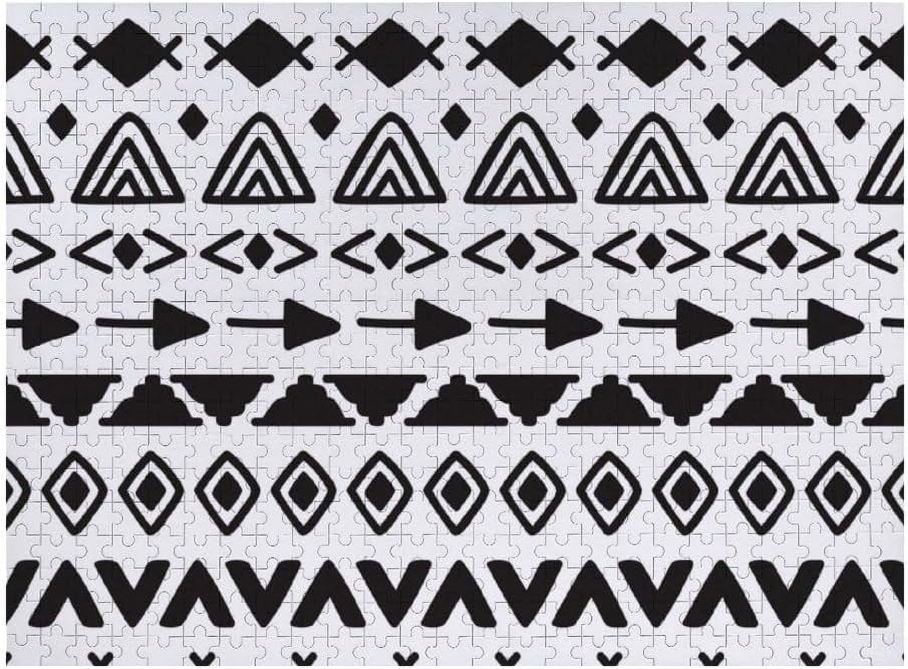 Dreamtimes 1000 Piece Jigsaw Puzzle for Kids Adults - Tribal Doodle ...