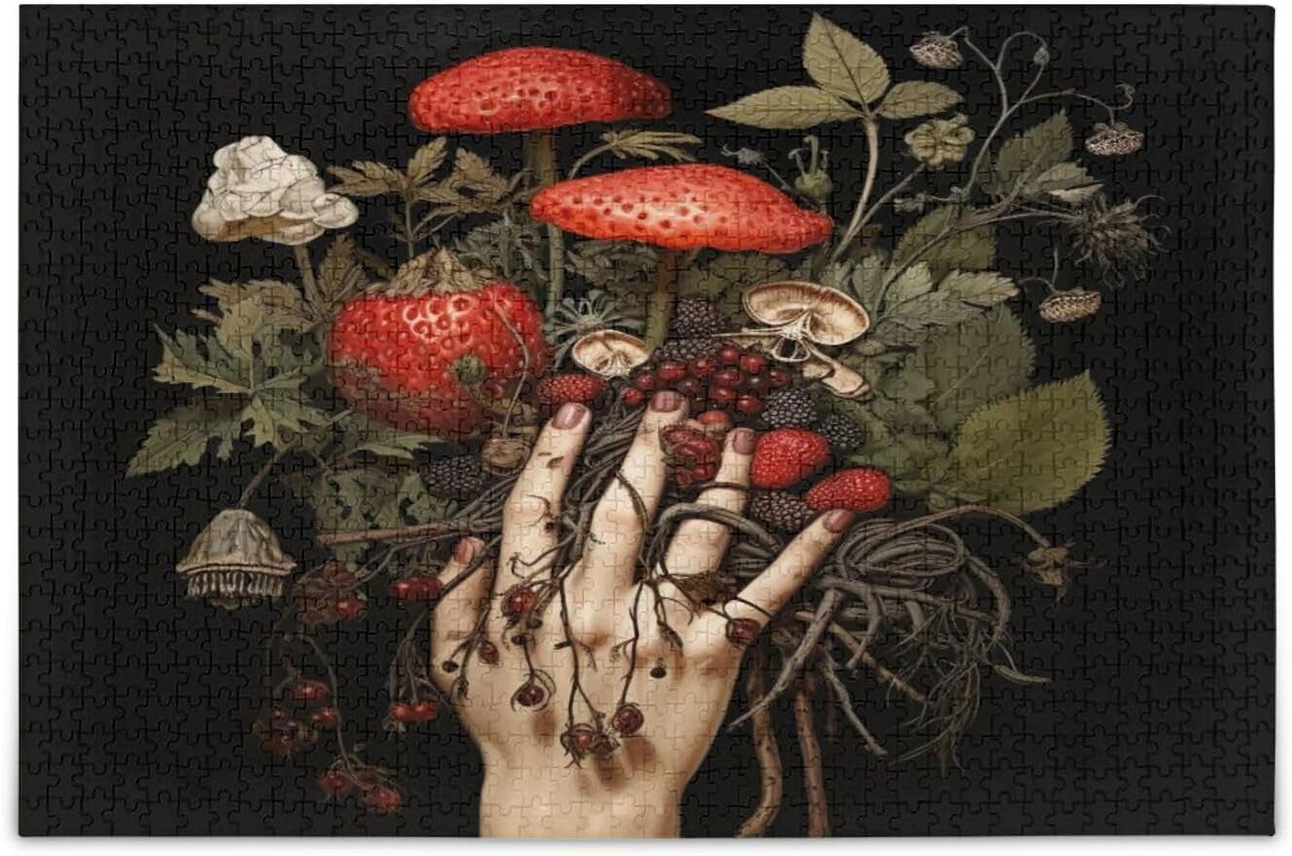 Dreamtimes 1000 Pieces Hands Holding Strawberries Jigsaw Puzzle for ...