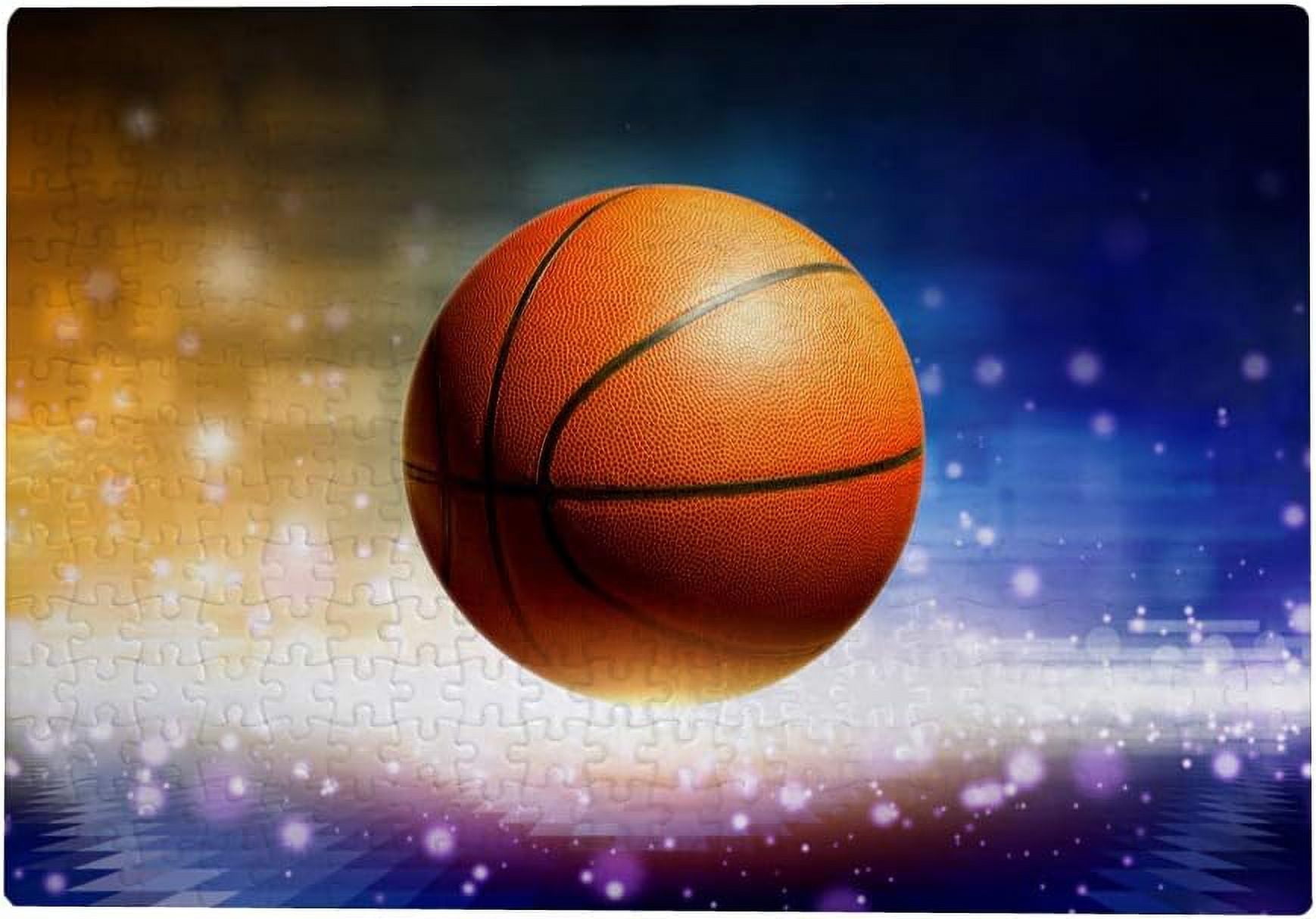 Dreamtimes 1000 pcs Jigsaw Puzzles Vintage Sports Basketball Stars for ...