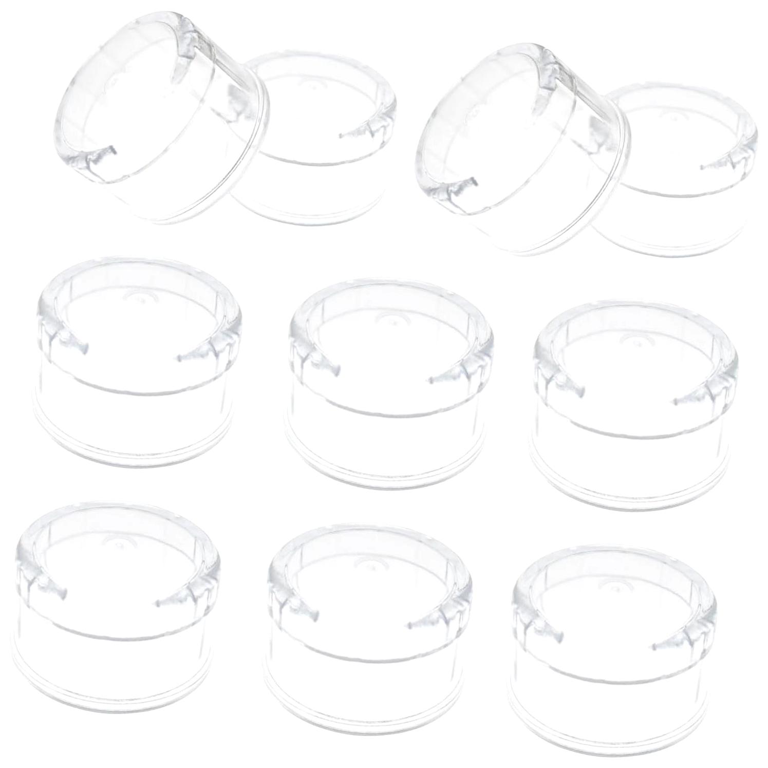 Dreamtimes 10PCS Shaker Lid Lid Shaker with Scale Mixer Lid Set Shaker ...