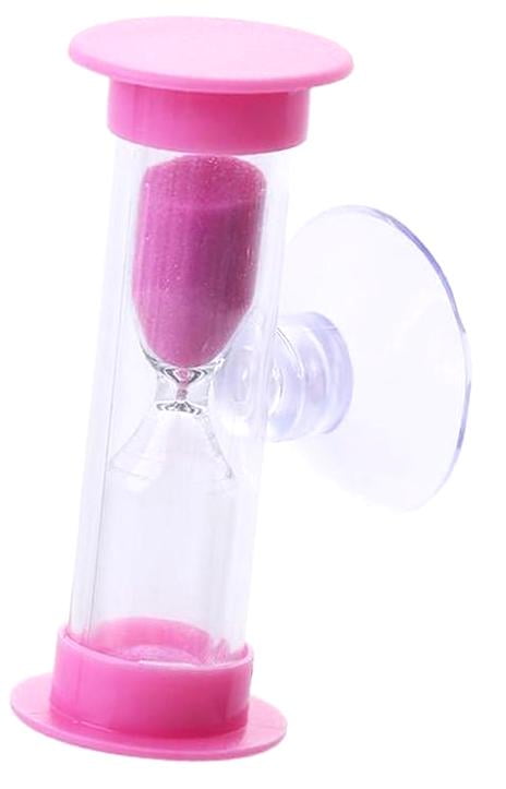 Dreamtimes 2 Minute Pink Plastic Sand Timer Hourglass Sand Clock ...