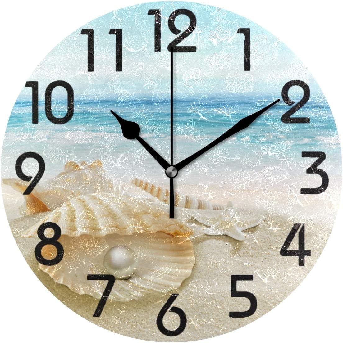 Dreamtimes 3D Stylish Beautiful Summer Beach Seashell with Big Pearl ...