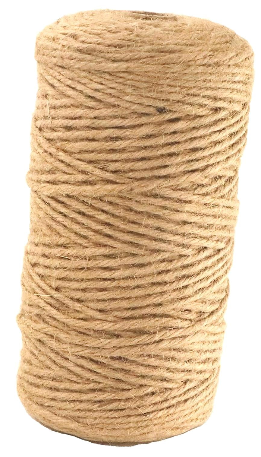 Dreamtimes 3mm x 500 Feet Natural Jute Rope, for Gardening Tomato ...