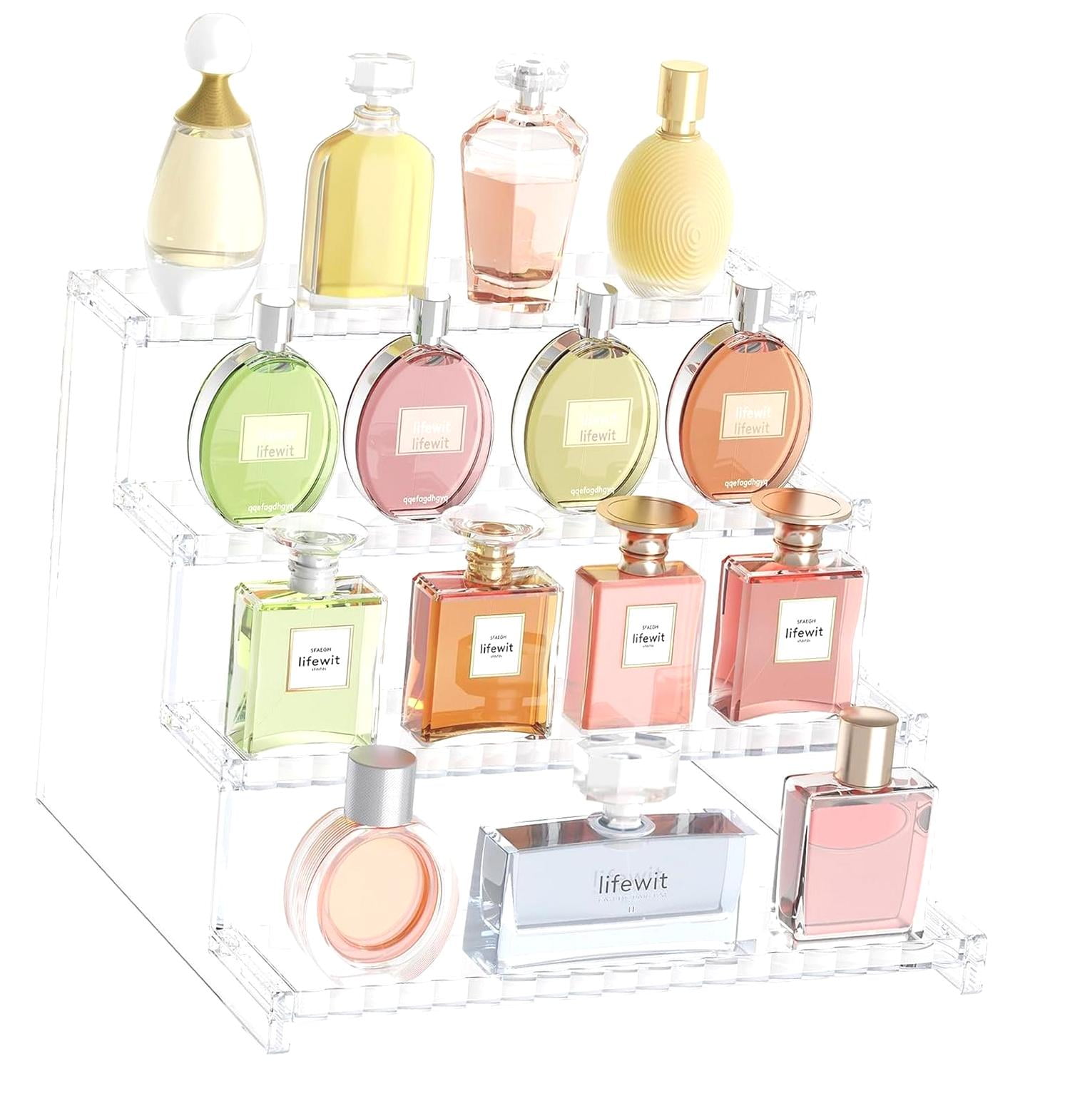 Dreamtimes 4- Transparent Display Stand with Decorative Barriers, 9 ...