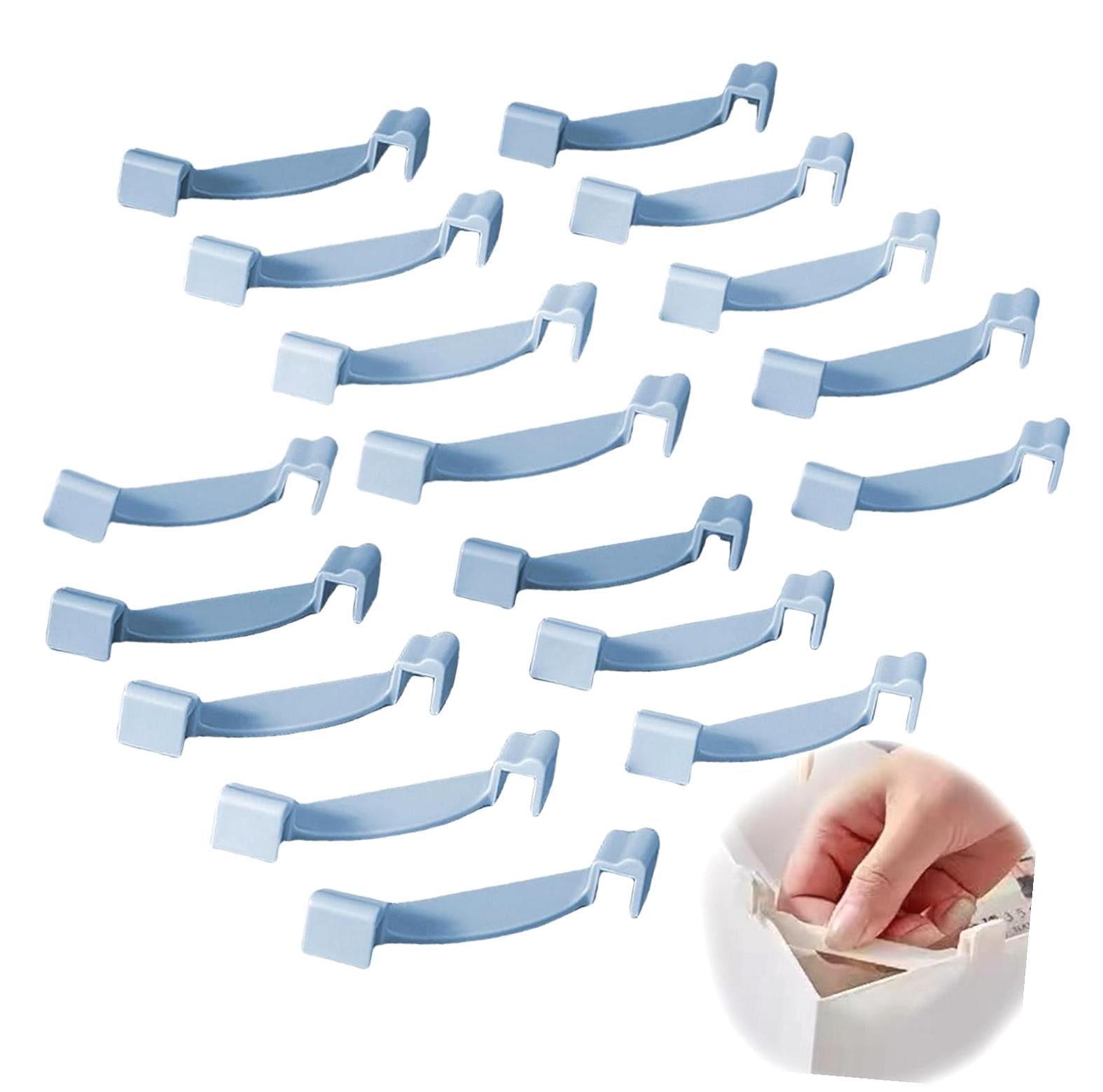 Dreamtimes 40PCS Stacking Clips For Storage Boxes, Plastic Storage Bins ...