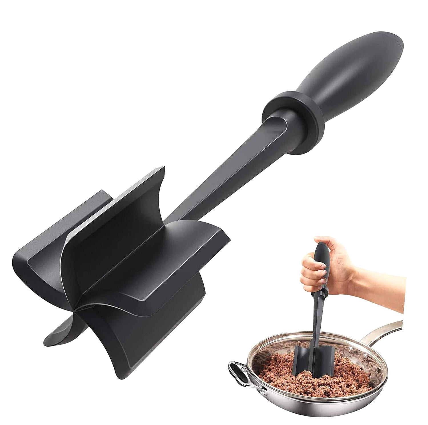 Dreamtimes 5- Heat Resistant Nylon Meat Chopper for Ground Beef, Non ...