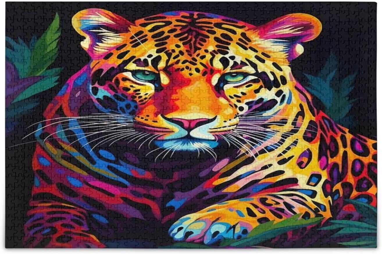 Dreamtimes 500 PCS Tiger Wooden Jigsaw Puzzles Intellectual ...
