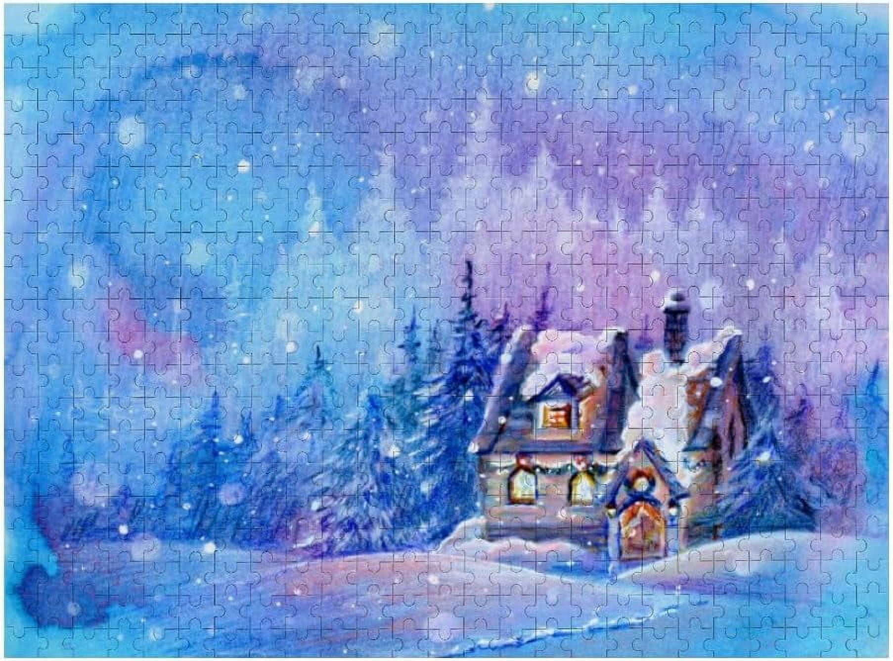 Dreamtimes 500 Piece Jigsaw Puzzle for Kids Adults - House in The Wood ...