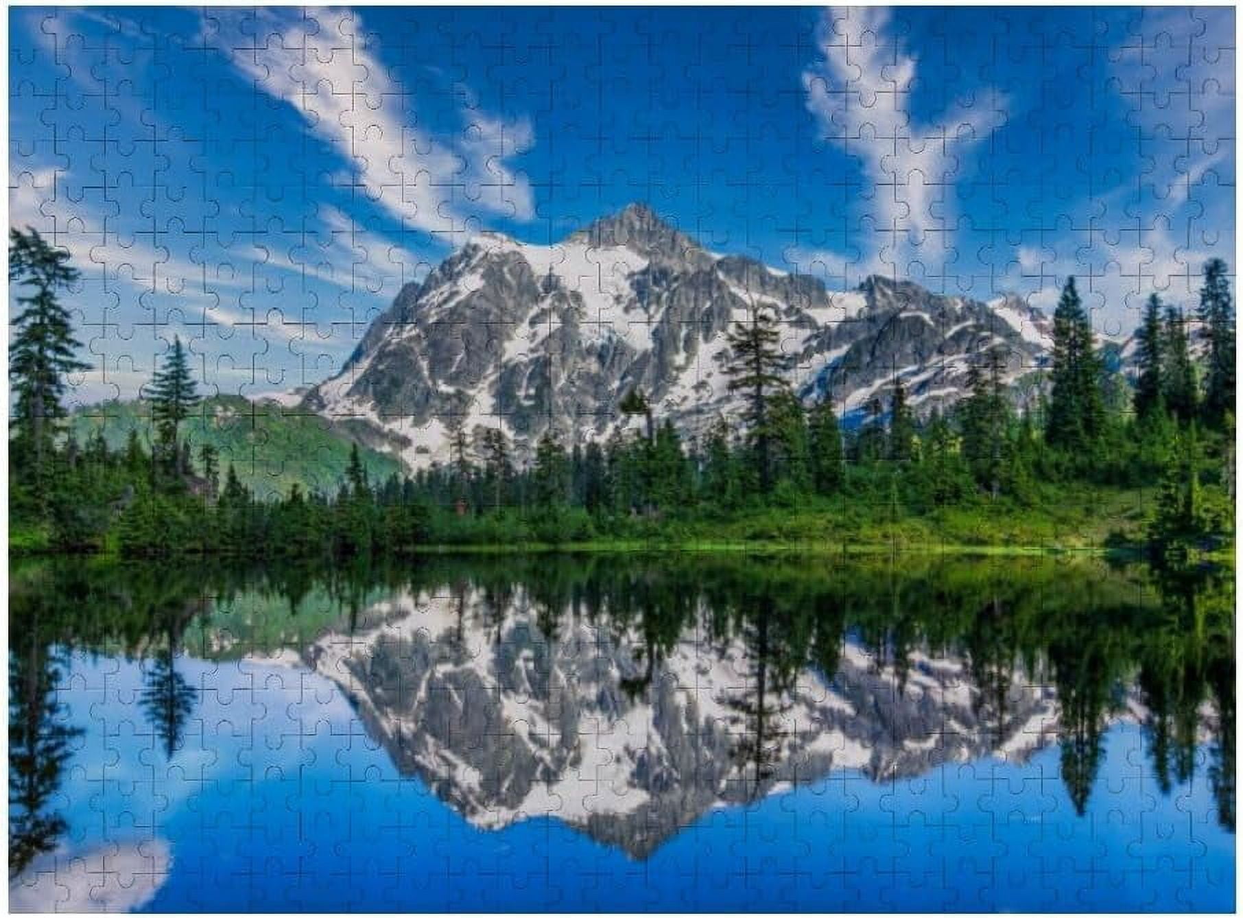 Dreamtimes 500 Piece Jigsaw Puzzle for Kids Adults - Mountain Lake ...