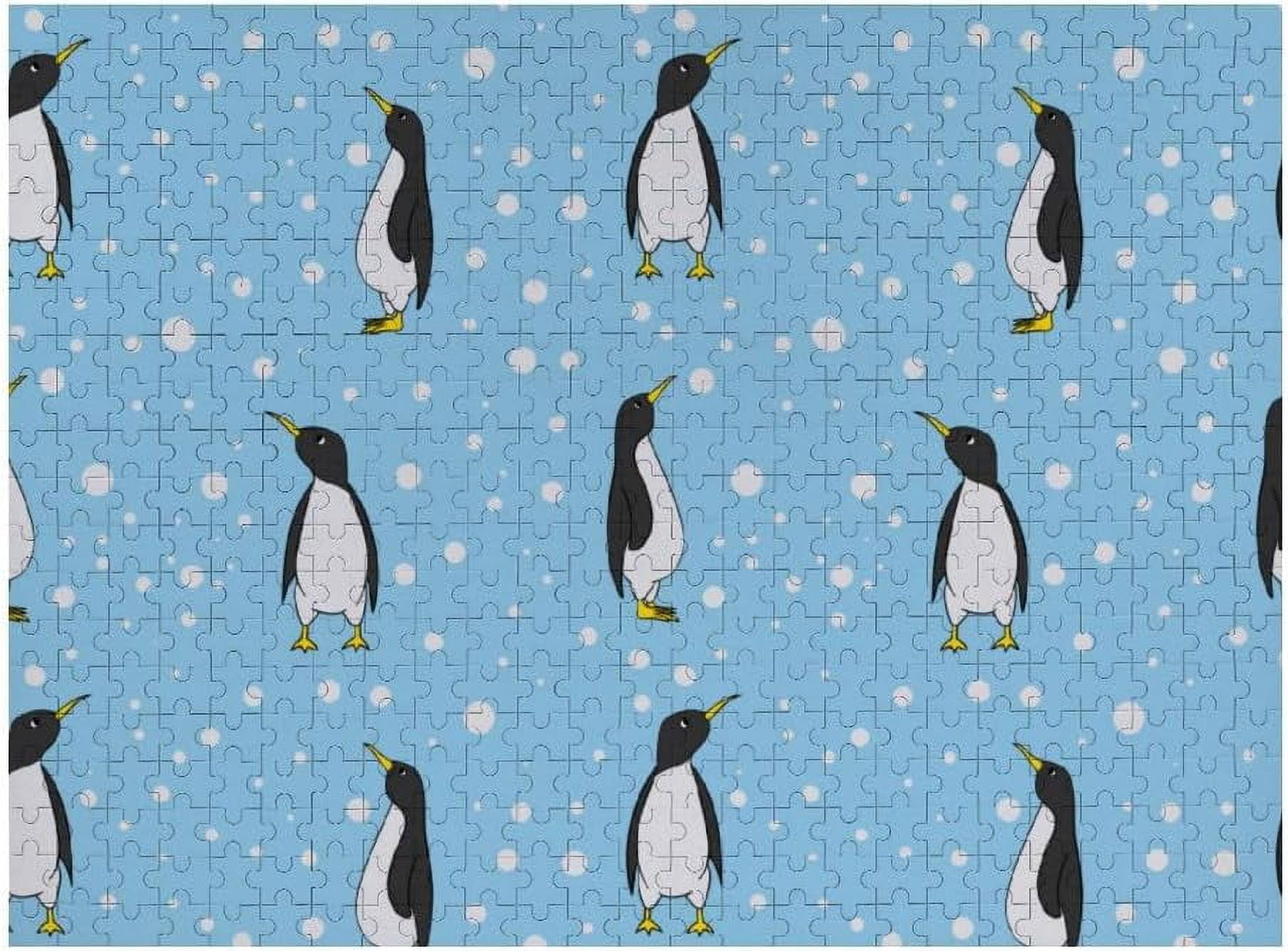 Dreamtimes 500 Piece Jigsaw Puzzle for Kids Adults - Pinguins Snow ...