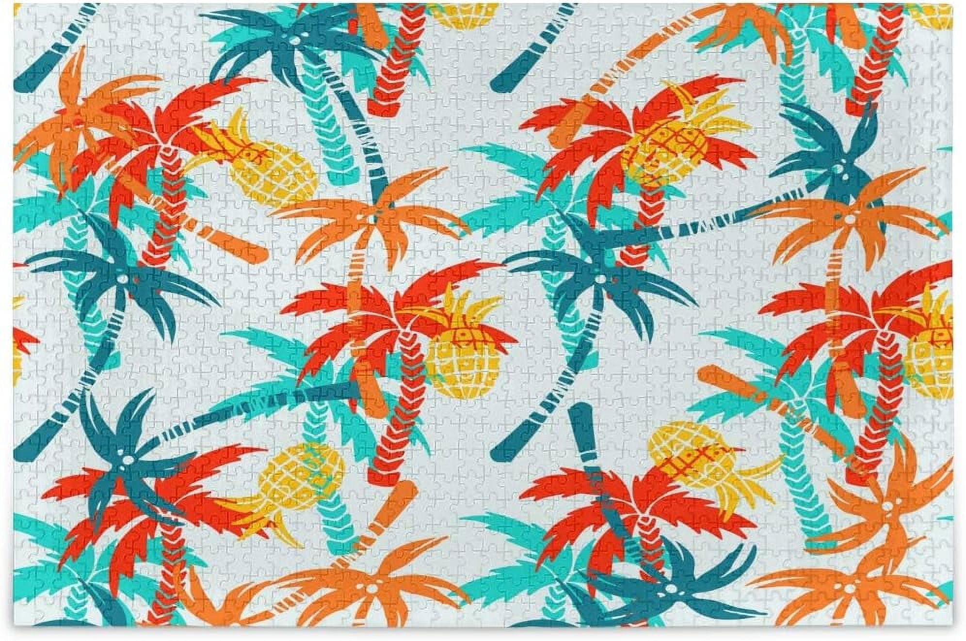 Dreamtimes 500 Piece Puzzles for Adults Tropical Coconut Palm Trees ...