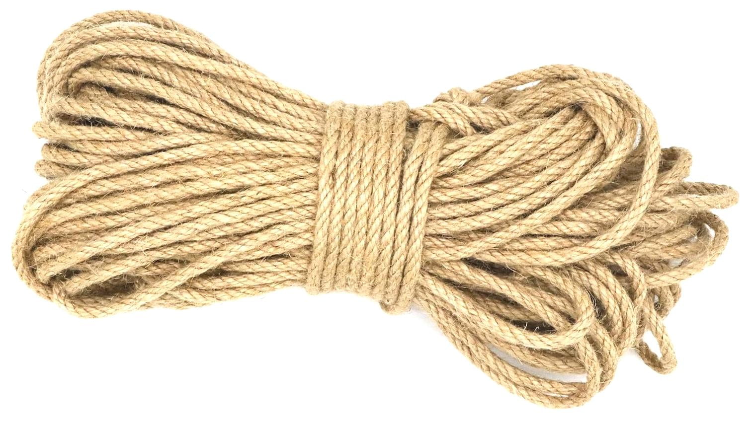 Dreamtimes 5mm x 200 Feet Natural Jute Rope, for Gardening Tomato ...