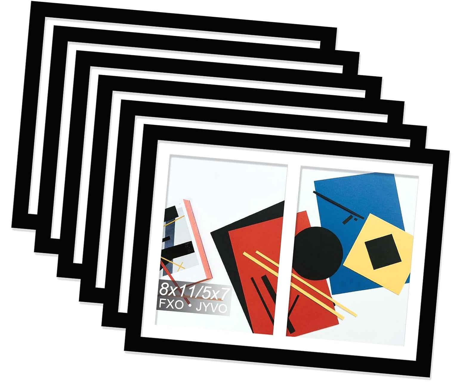 Dreamtimes 5x7 Photo Frame Collage Six-Pack, Showcase 2 5x7 Photos or ...