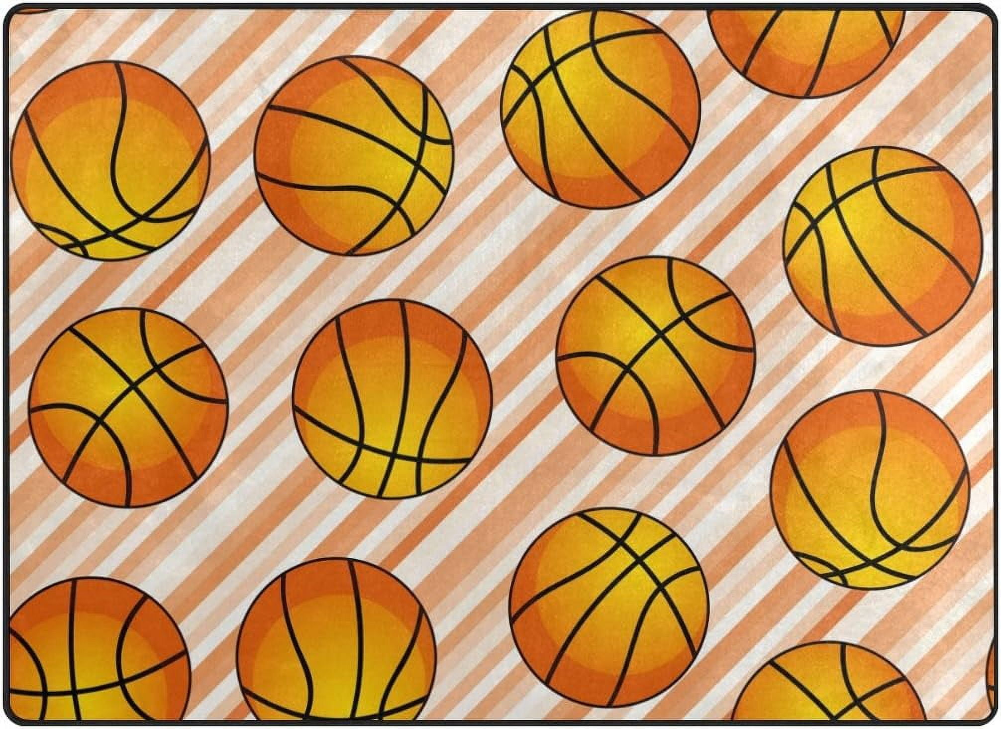 Dreamtimes 80 x 58 inches Lightweight Soft Area Rug Mat Indoor Floor ...