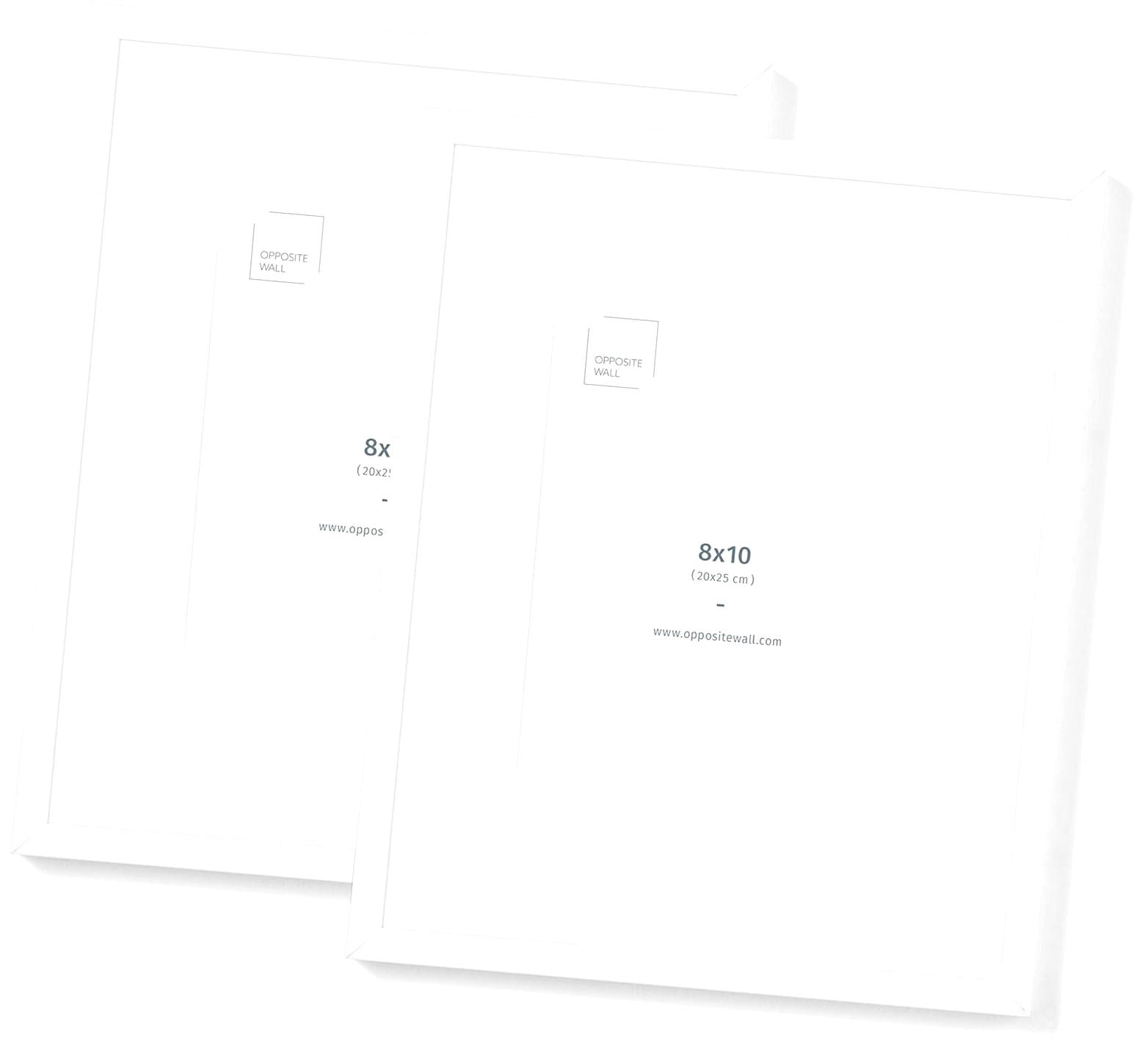 Dreamtimes Aluminium Metal Matted Picture Set of 2, Frame 8x10 in ...