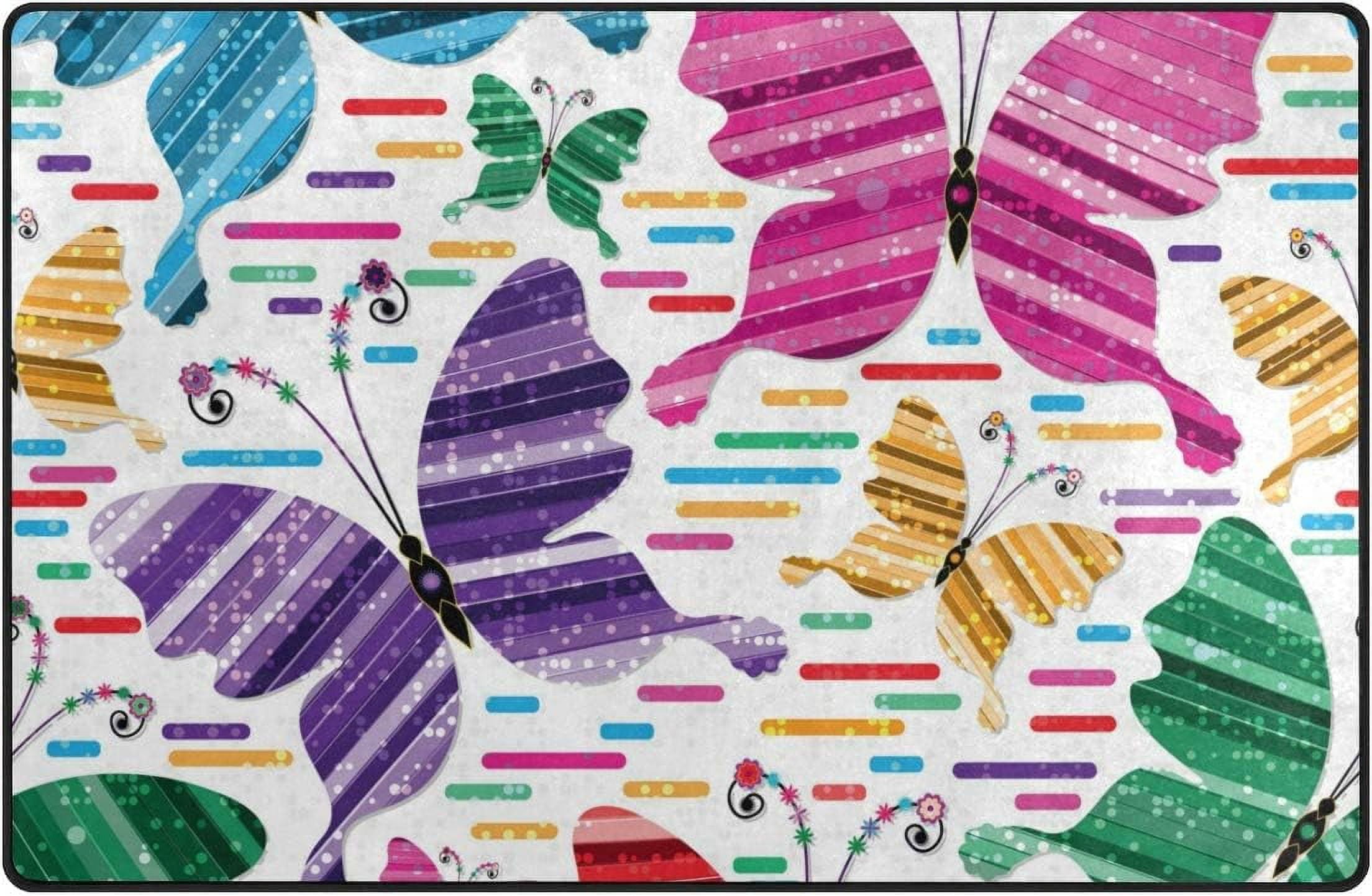 Dreamtimes Area Rug 60 x 39 inch (5'x 3'3"), Carpet Multicolored ...