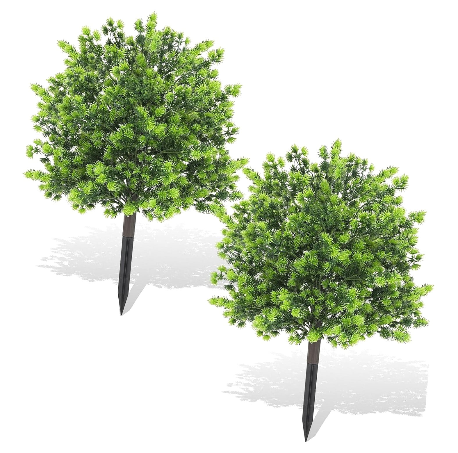 Dreamtimes Artificial Boxwood Topiary Trees with Ground UV Resistant ...