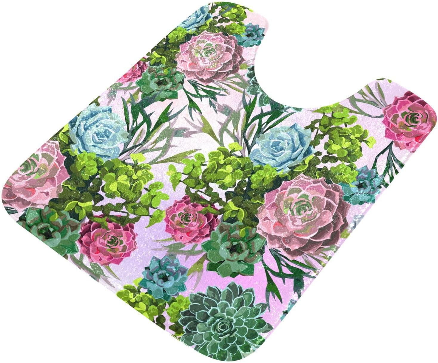 Dreamtimes Bath Mats Toiletry Mat, Fluffy Plush Absorbent Bath Rugs ...