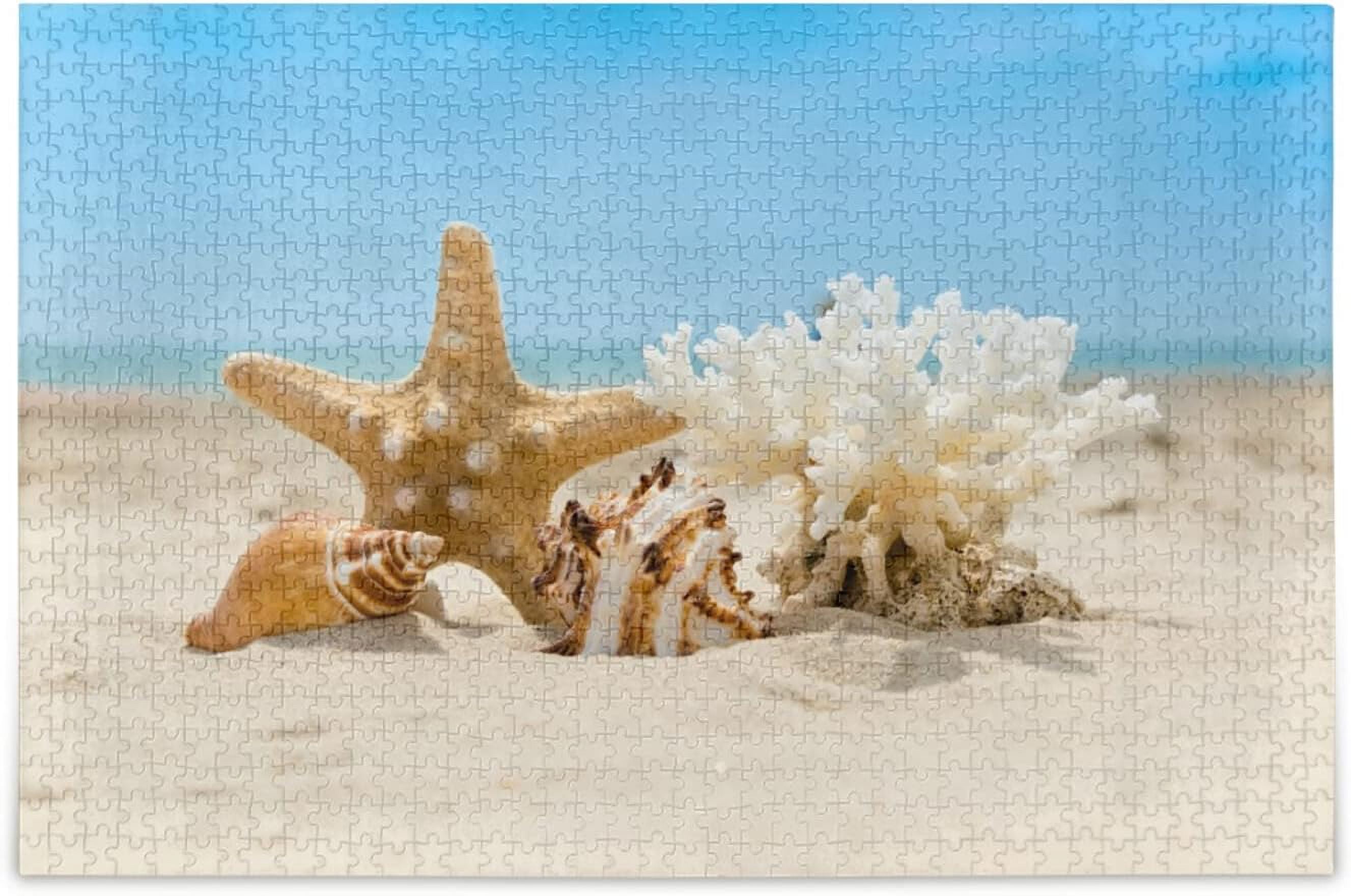 Dreamtimes Beach Summer Starfish Seashell Jigsaw Puzzles, Puzzles for ...