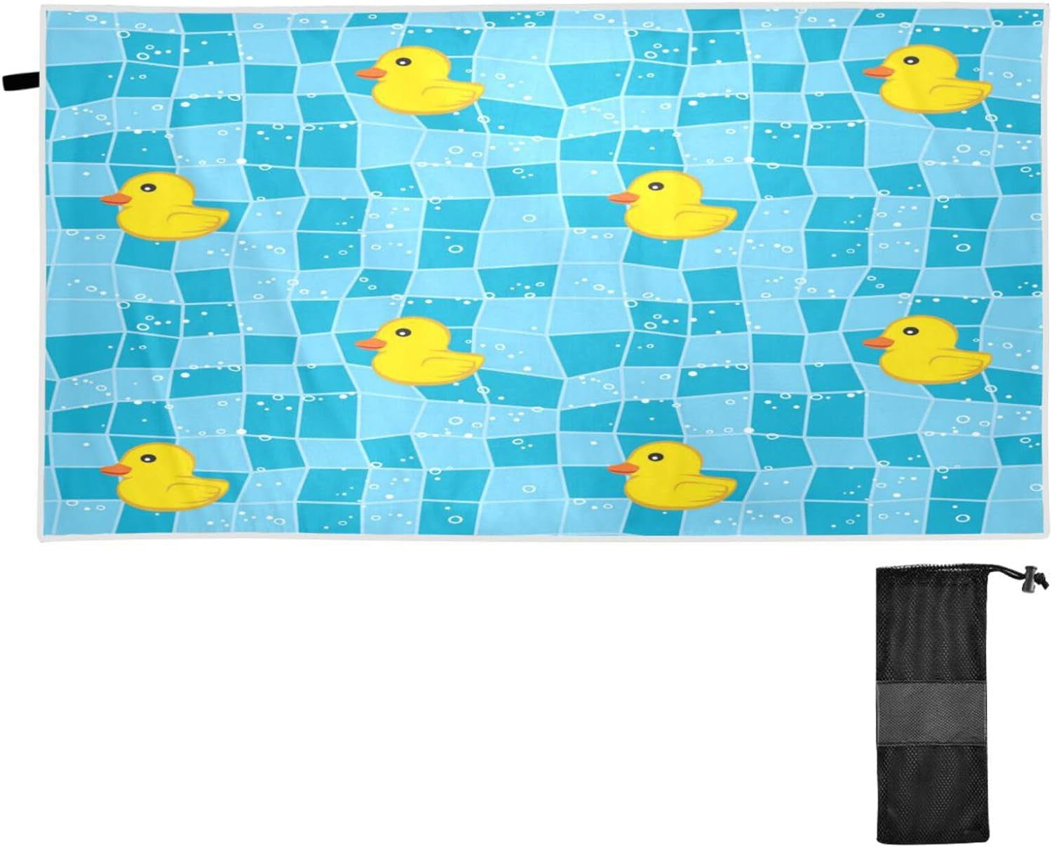 Dreamtimes Beach Towels Duck Camping Towels Cartoon Sand Free Beach ...