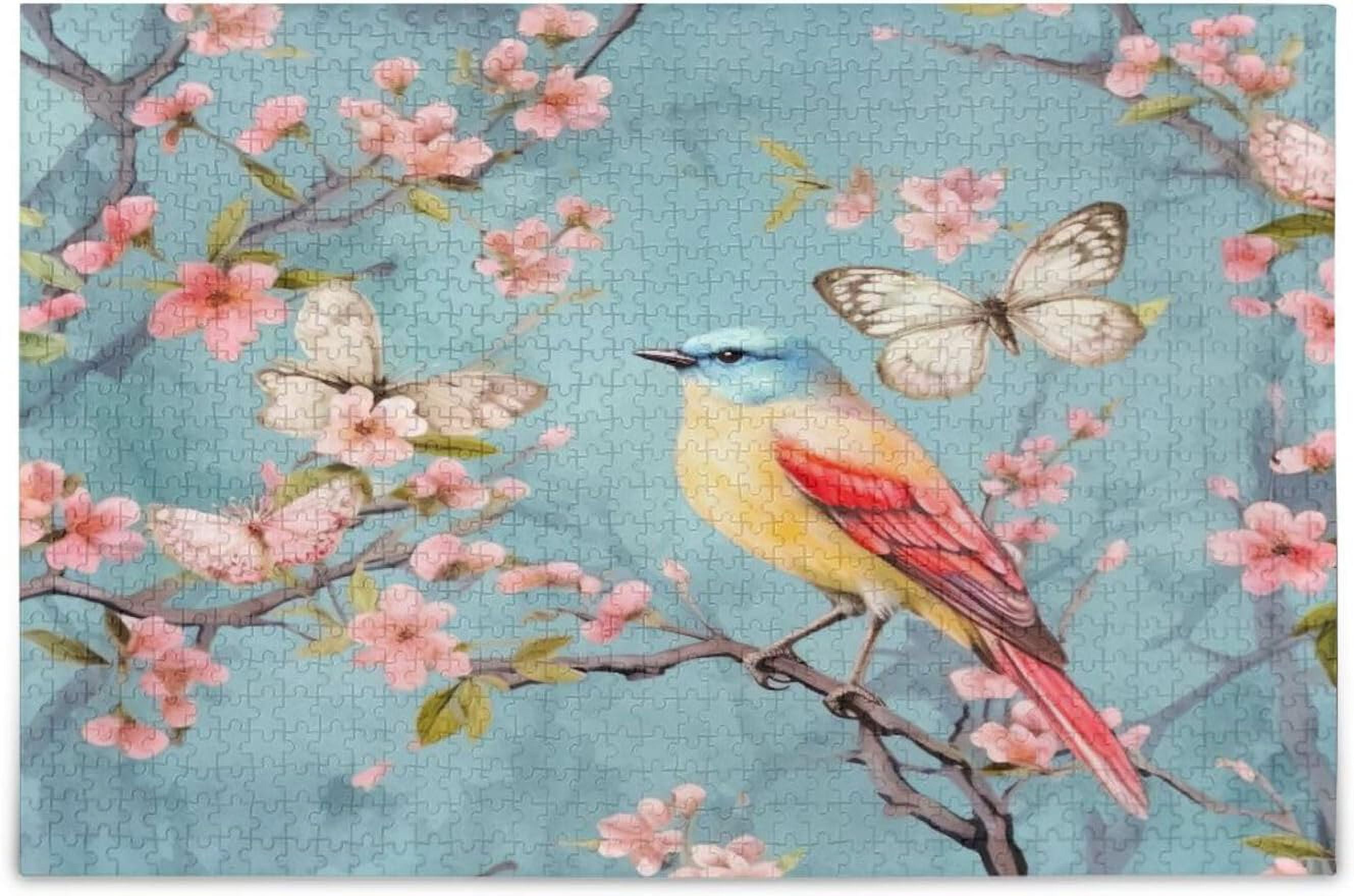 Dreamtimes Beautiful Bird Puzzle 1000 Pieces - Wooden Jigsaw Puzzles ...