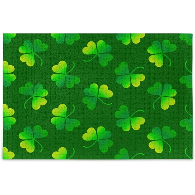 Dreamtimes Beautiful Clover Leaves Jigsaw Puzzles, Puzzles for Adults ...