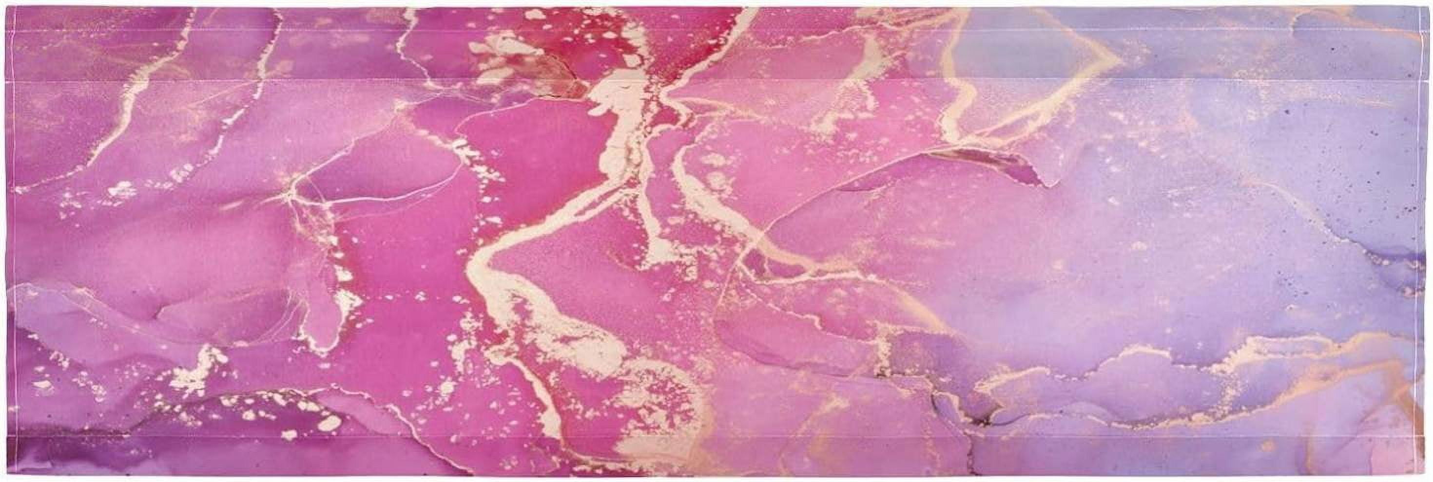 Dreamtimes Beautiful Marble Texture Valance Curtains for Kitchen or ...