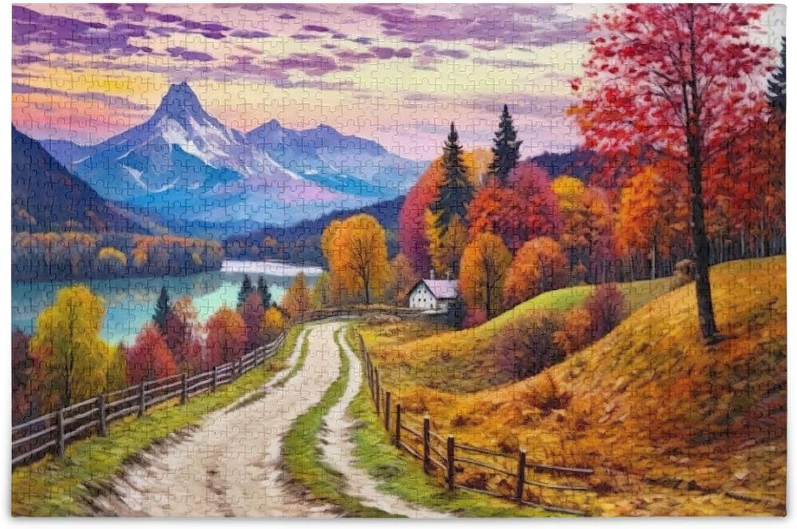 Dreamtimes Beautiful Path Jigsaw Puzzles, Puzzles for Adults 500 Pieces ...