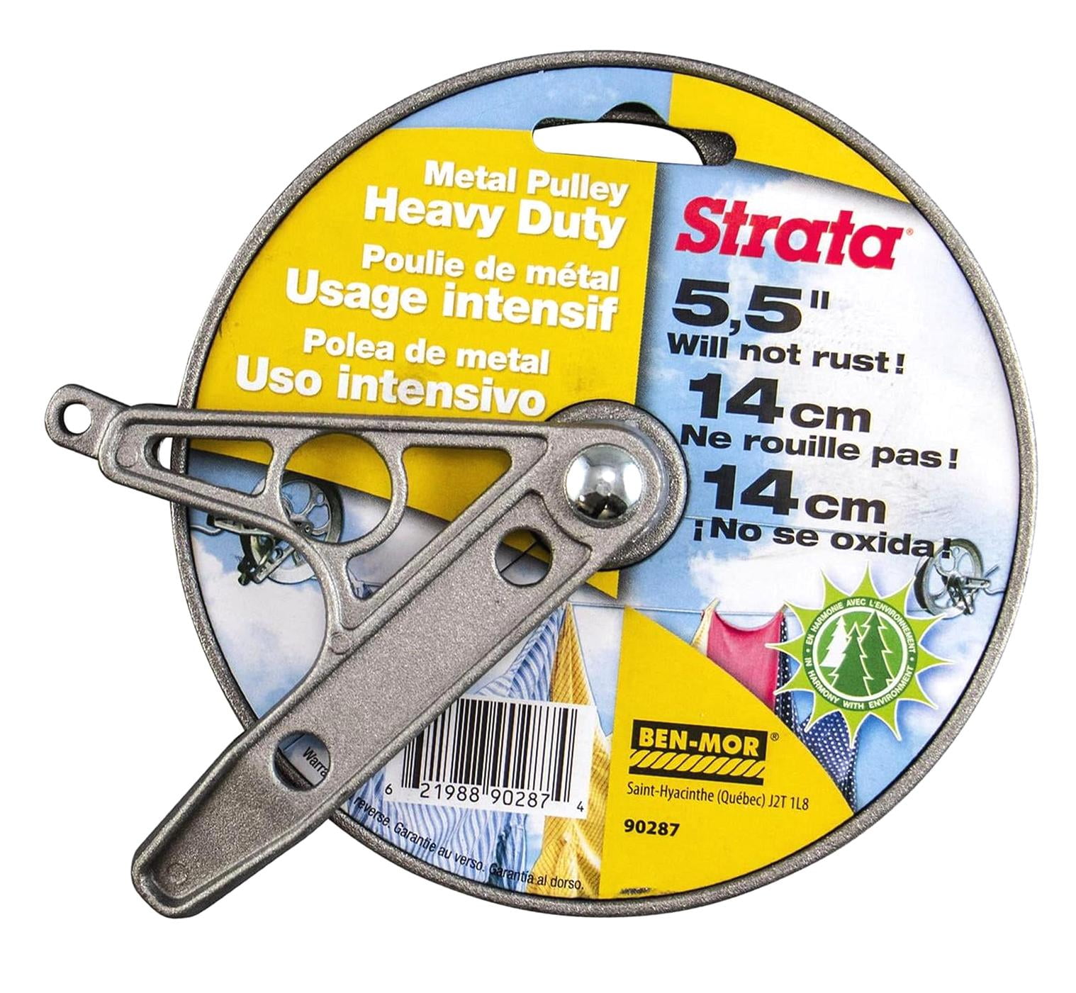 Dreamtimes Ben-Mor Outdoor Clothesline Pulley - 5.5'' Heavy Duty Metal ...