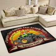 Monster Truck Rug