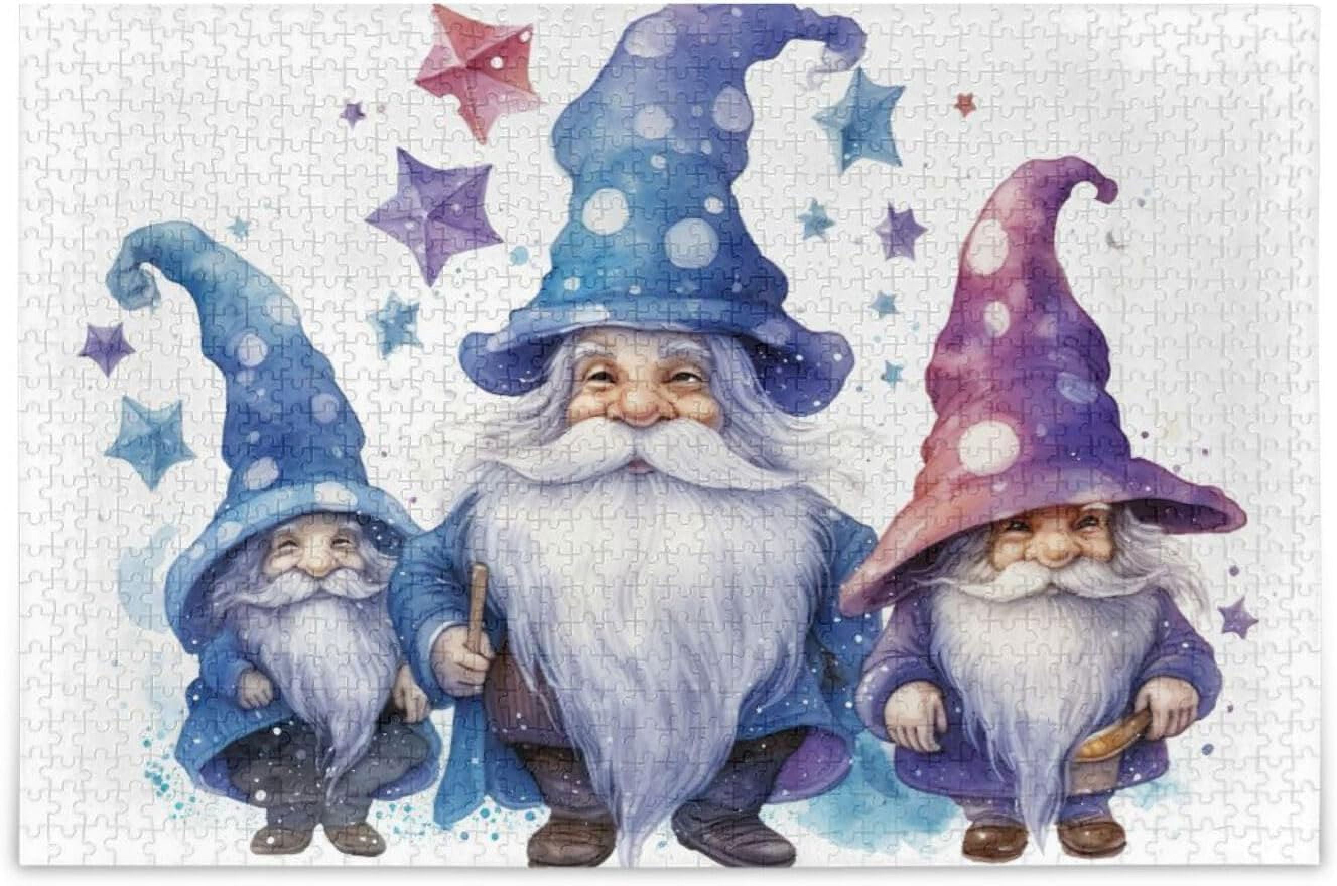 Dreamtimes Christmas Gnomes Wooden Jigsaw Puzzles Intellectual ...