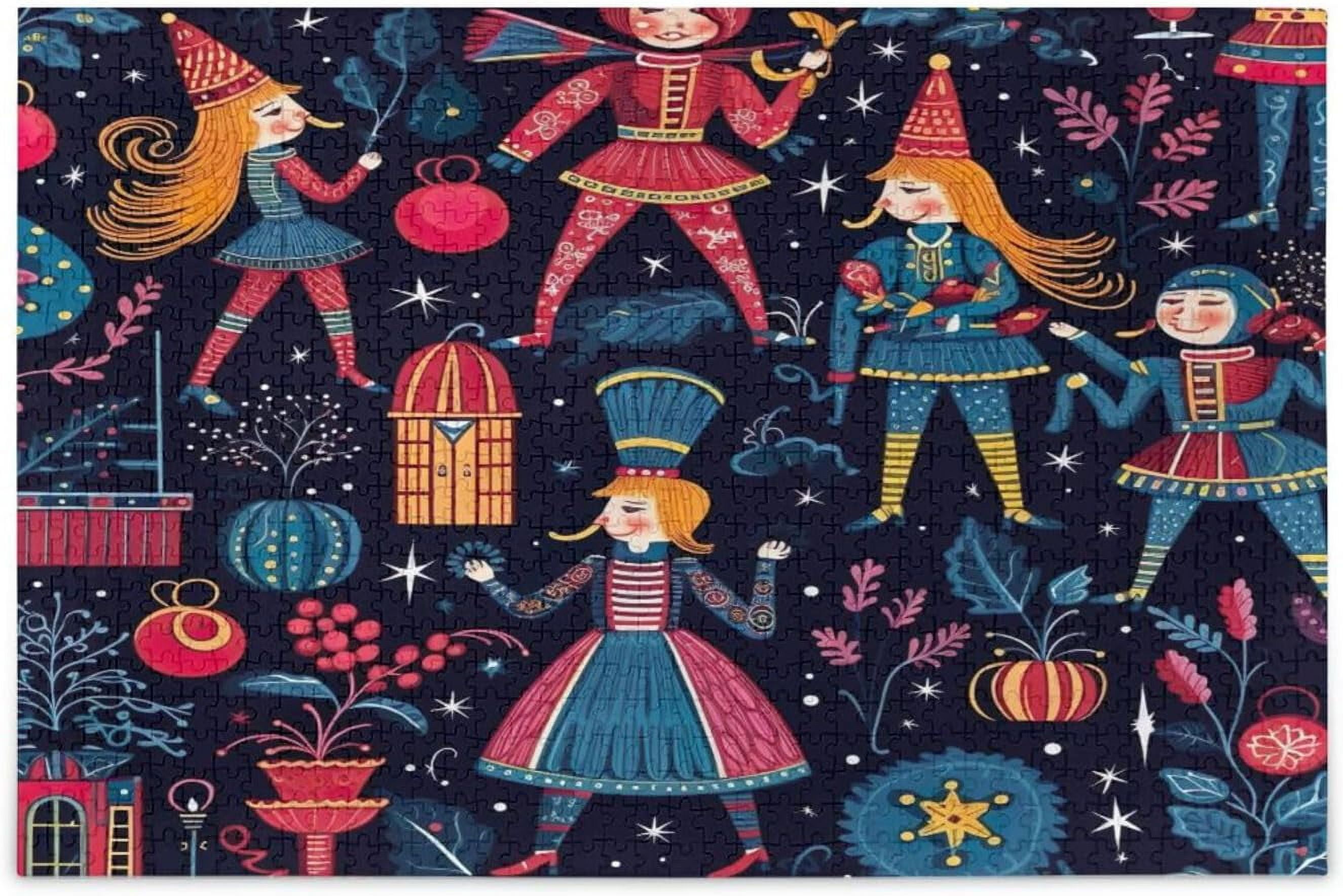 Dreamtimes Christmas Nutcracker Puzzles for Adults 500 Pieces, Adults ...