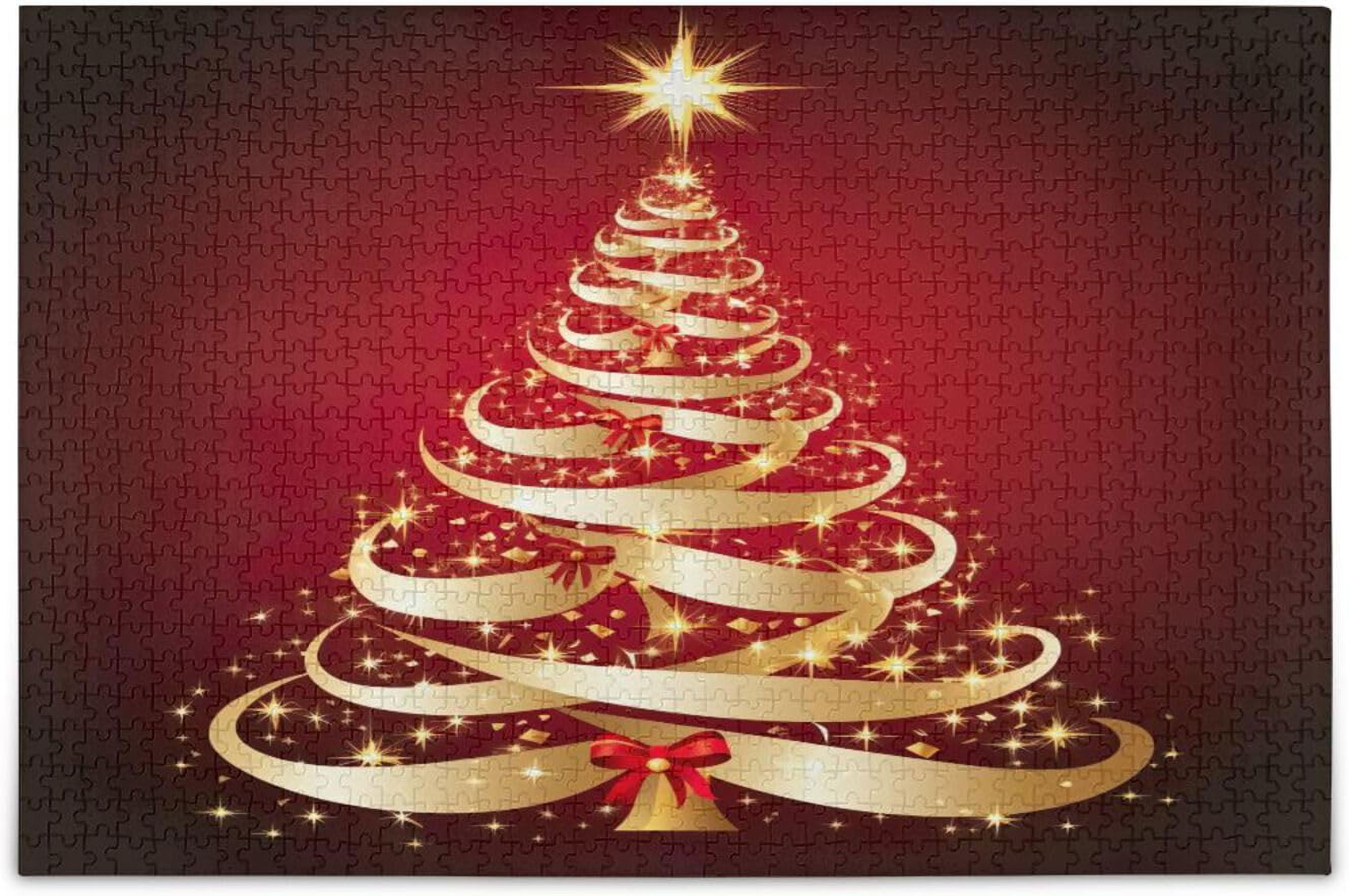 Dreamtimes Christmas Tree Jigsaw Puzzle 500 Pieces,Wooden Puzzles ...