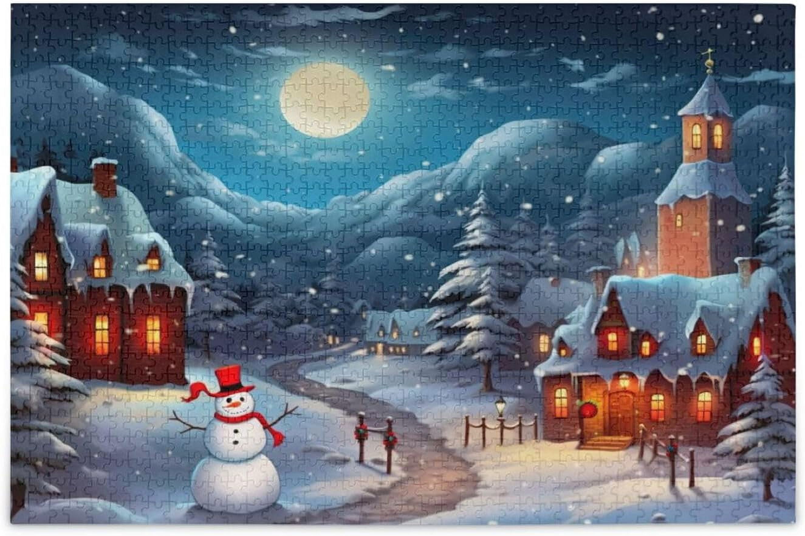 Dreamtimes Christmas Winter Puzzles for Adults 500 Pieces, Adults and ...