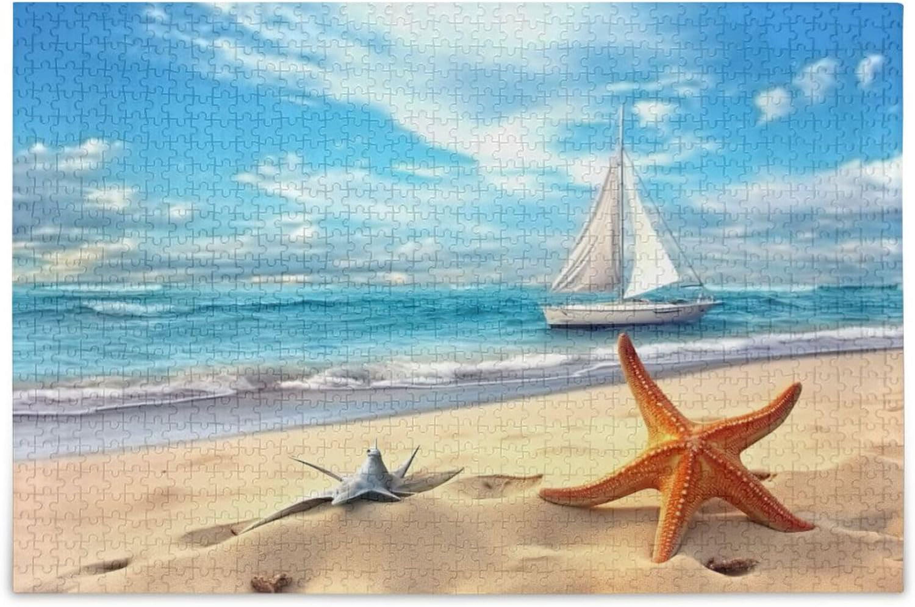 Dreamtimes Coconut Beach Puzzle for Children Adult 1000 Piece Jigsaw ...