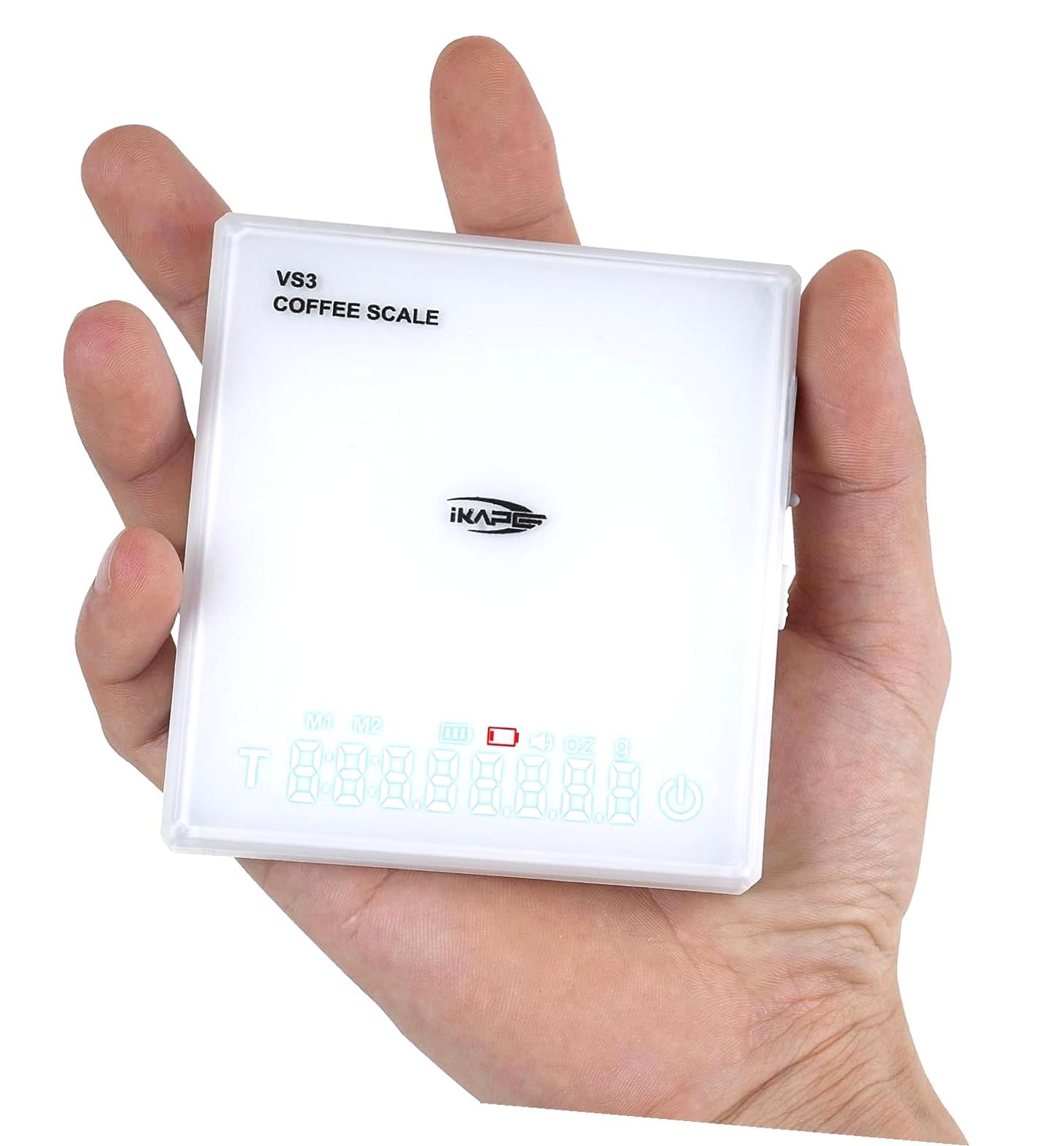 Dreamtimes Compact Digital Coffee Scale with Timer, 2kg/0.1g Precision ...