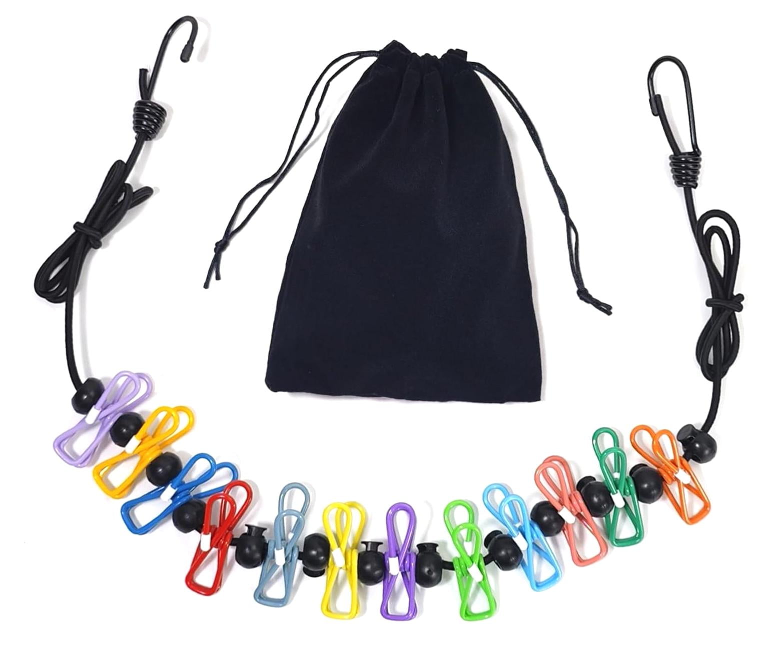 Dreamtimes Compact Retractable Travel Clothesline, Extendable from 4 ...