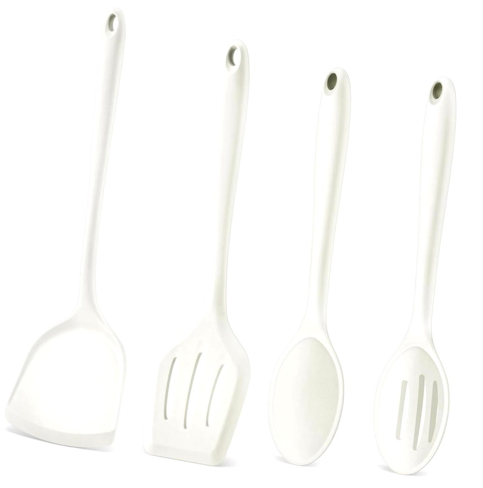 Dreamtimes Culinary Tool Collection, 4-Piece Non-Stick Silicone Kitchen ...
