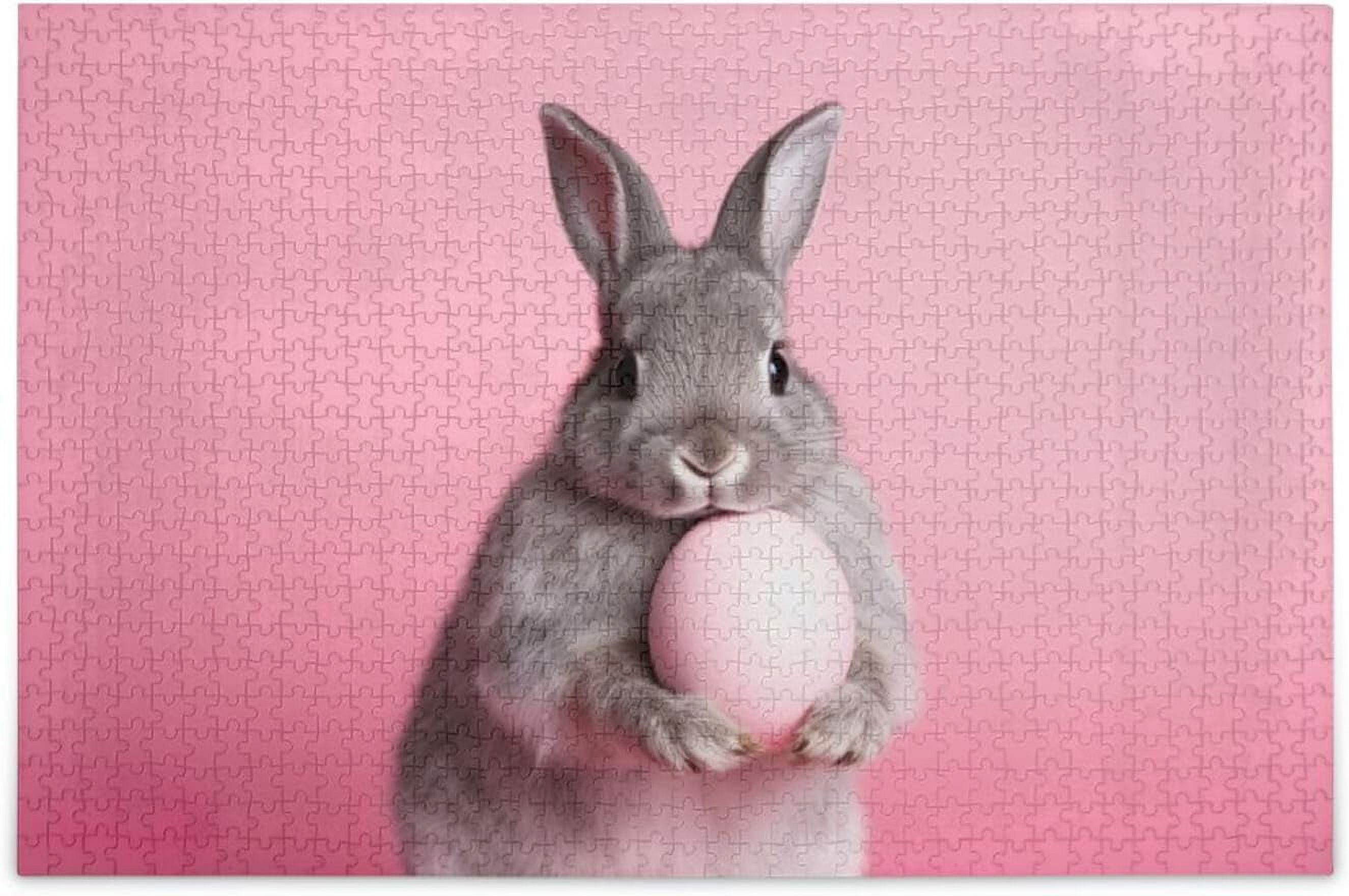 Dreamtimes Cute Bunny Puzzles for Adults 500 Pieces, Adults and Kids ...