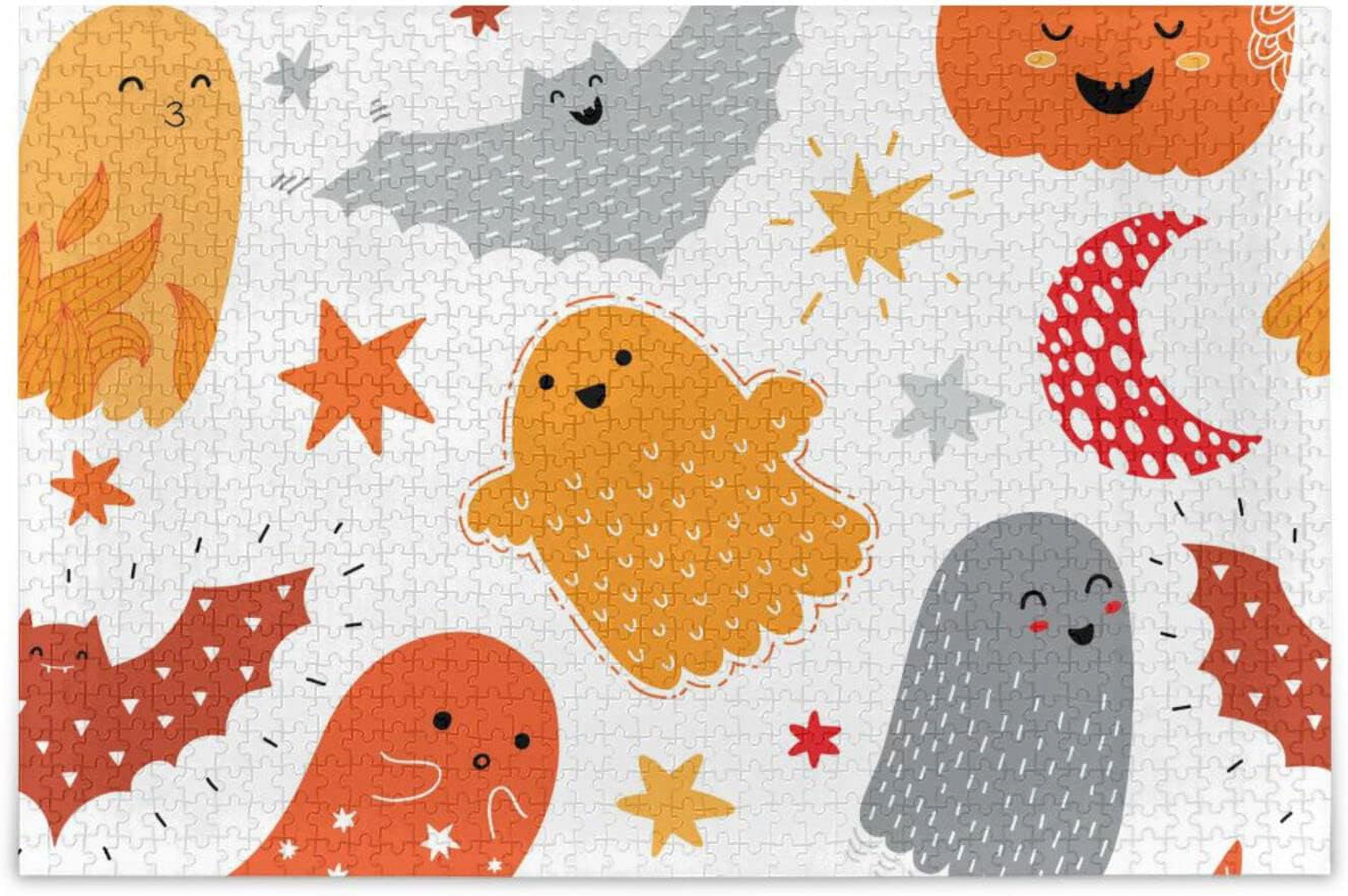 Dreamtimes Cute Ghost Wooden Jigsaw Puzzles Intellectual Entertainment ...